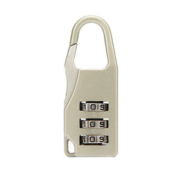 Carabiner Combination Lock, Locking Carabiner,3Colors Travel Bag ...