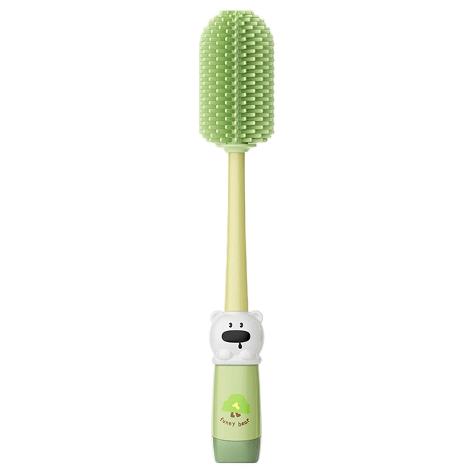 SUSHANG 4-in-1 Bottle and Cup Cleaning Silicone Brush Set with Long ...