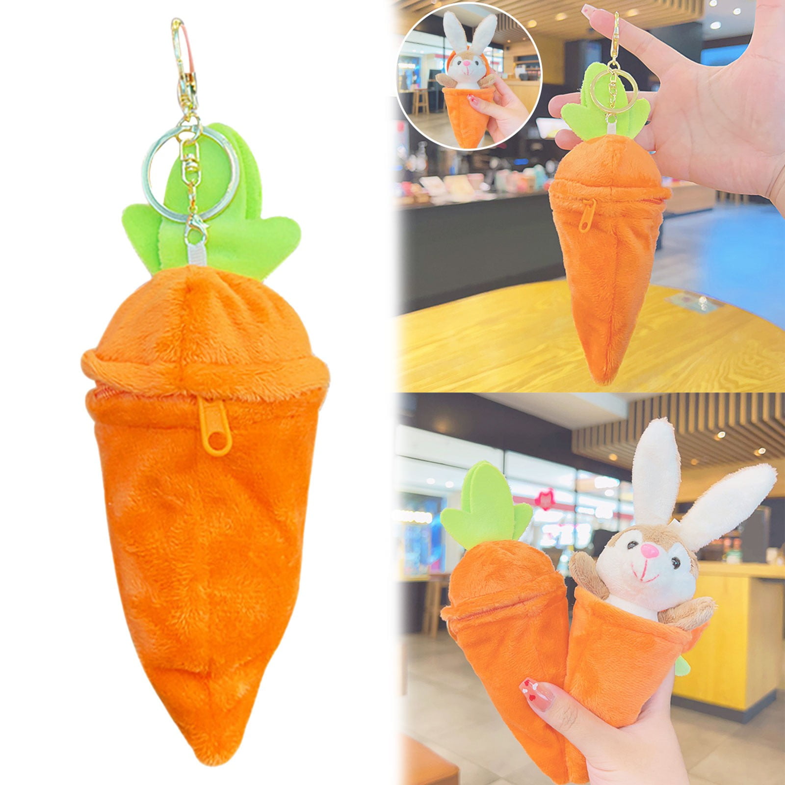 SUSHANG Bunny Stuffed Animal Reversible Cuddle Bunny Stuffed Easter ...