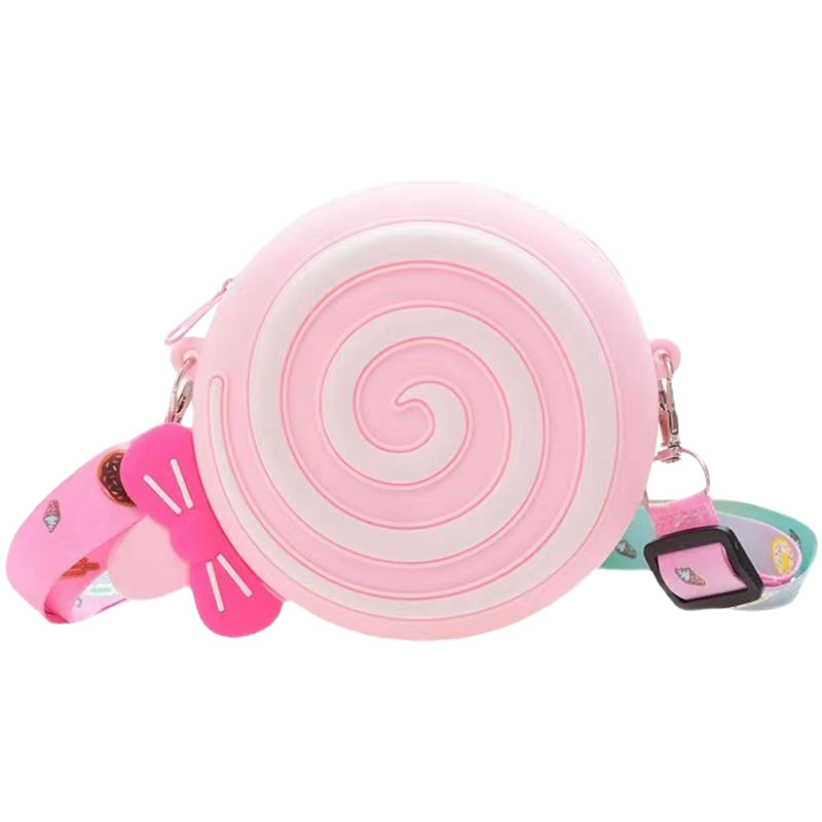 SUSHANG Children's Purse Cartoon Silicone Bag Strawberry Bag Cute ...