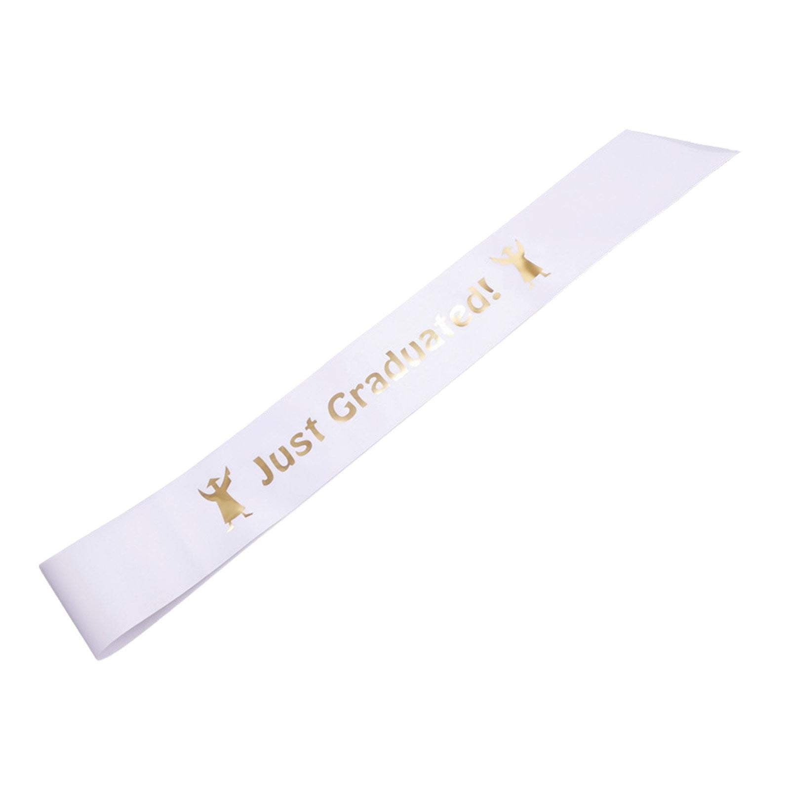 SUSHANG Class of 2025 Graduation Satin Sash - Gold Glitter Lettering ...