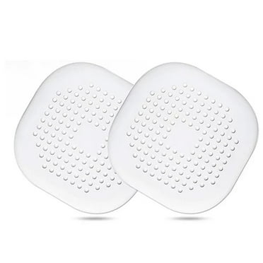 Adzgya Drain Hair Catcher Square Silicone Trap Shower Drain Cover With ...