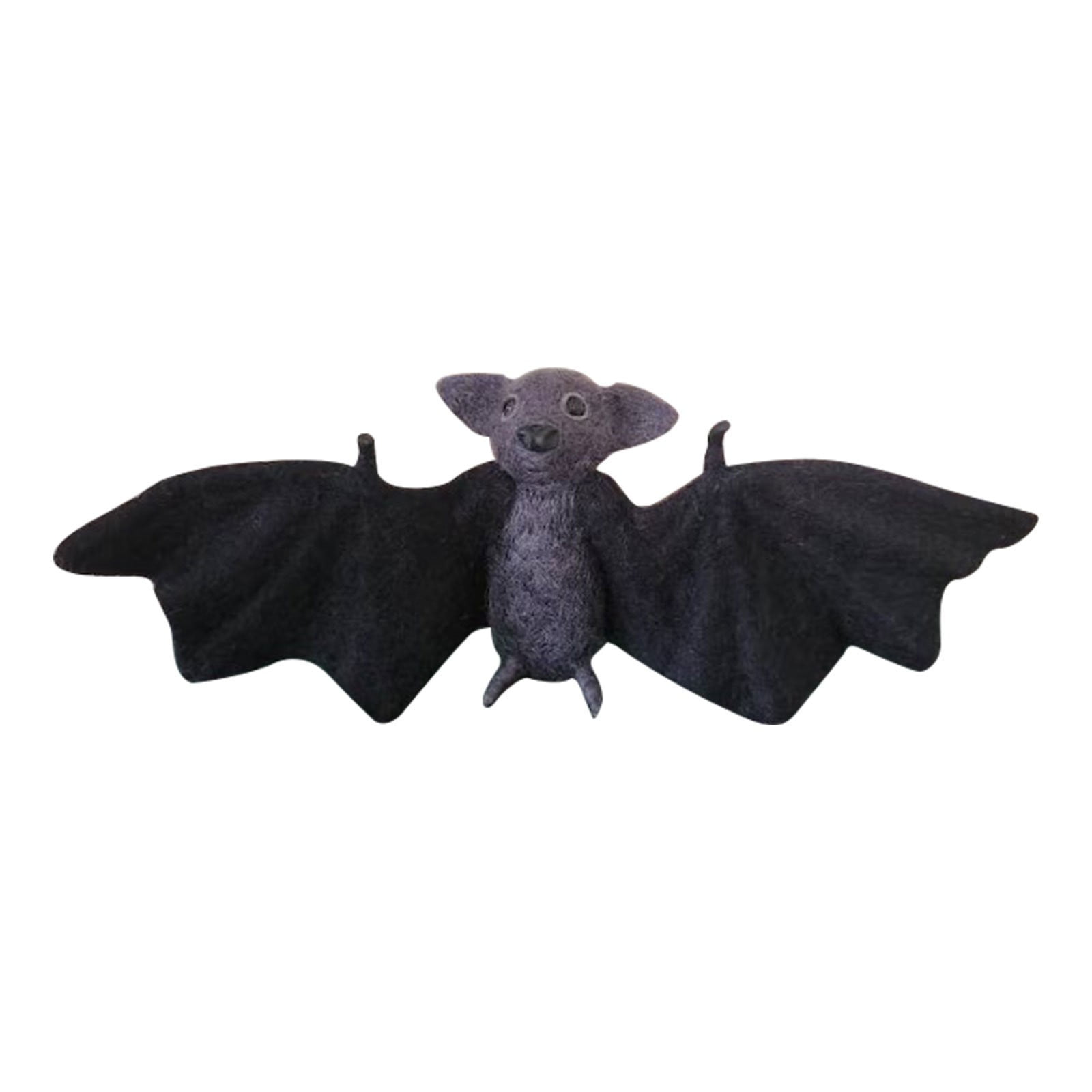 SUSHANG Goth Bat Plush Weighted Stuffed Animals,12”Creepy Large Bat ...
