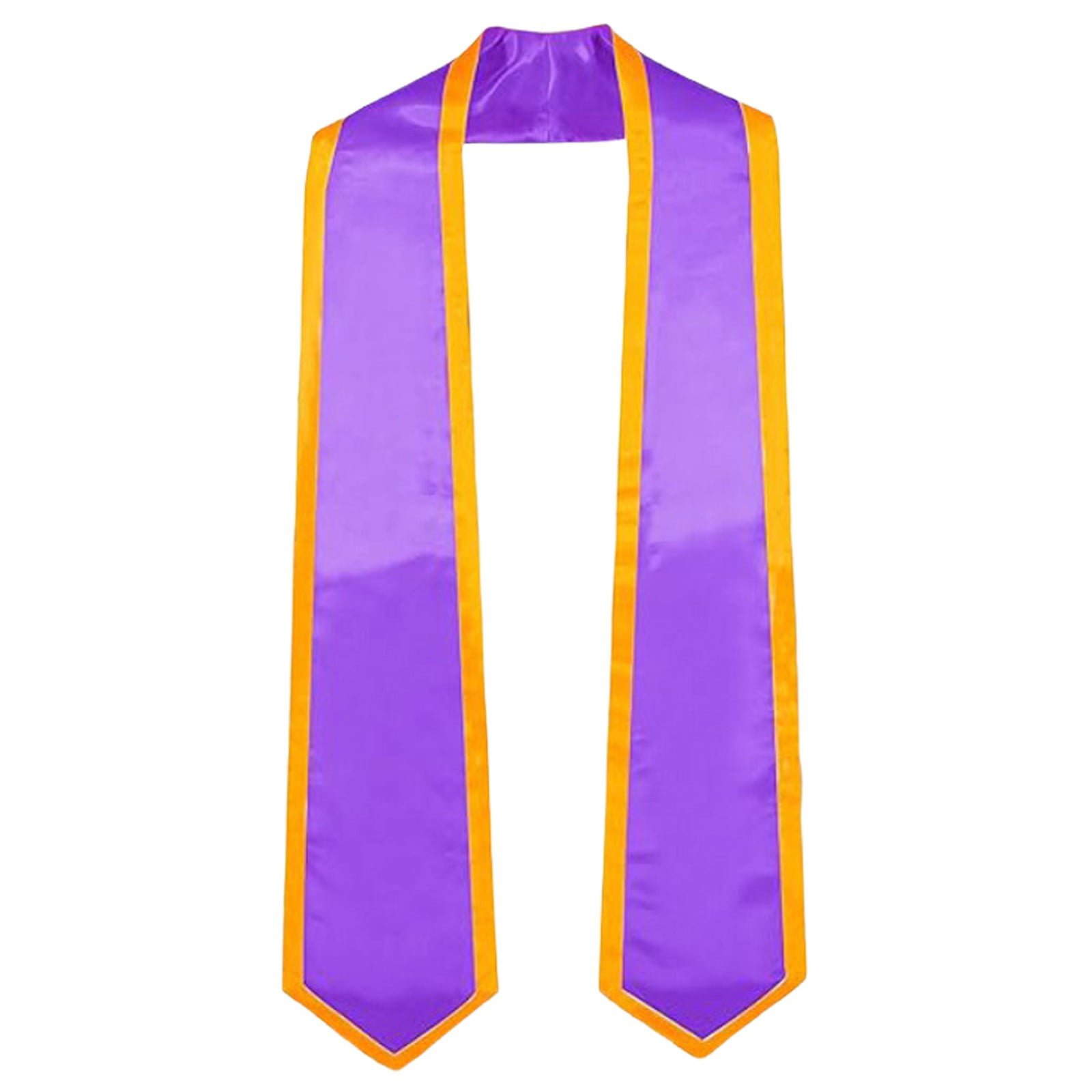 SUSHANG Graduation Sash, Plain Graduation Stole for Unisex Adult ...