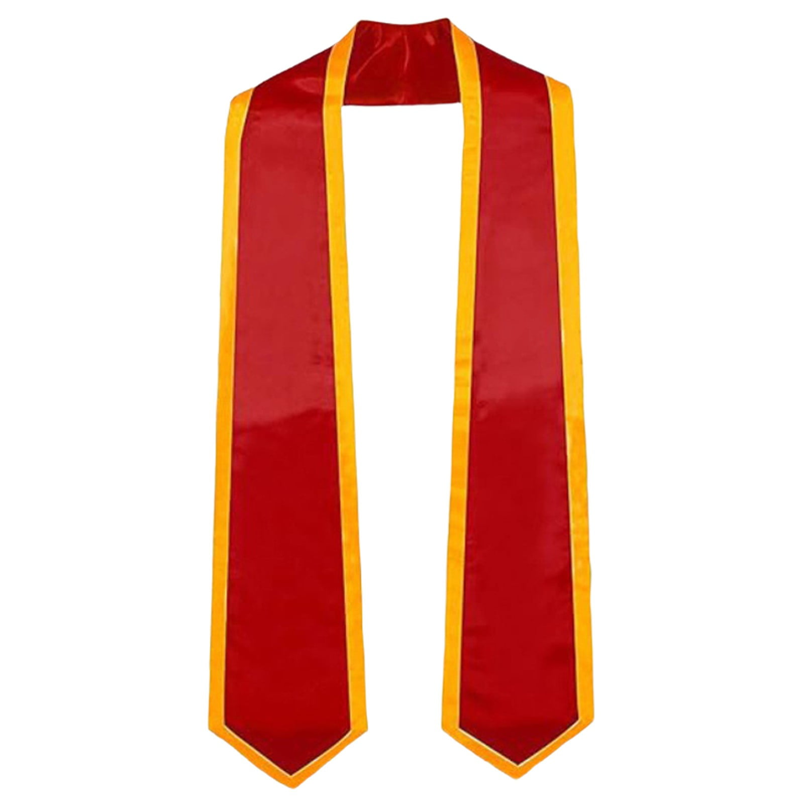 SUSHANG Graduation Sash, Plain Graduation Stole for Unisex Adult ...