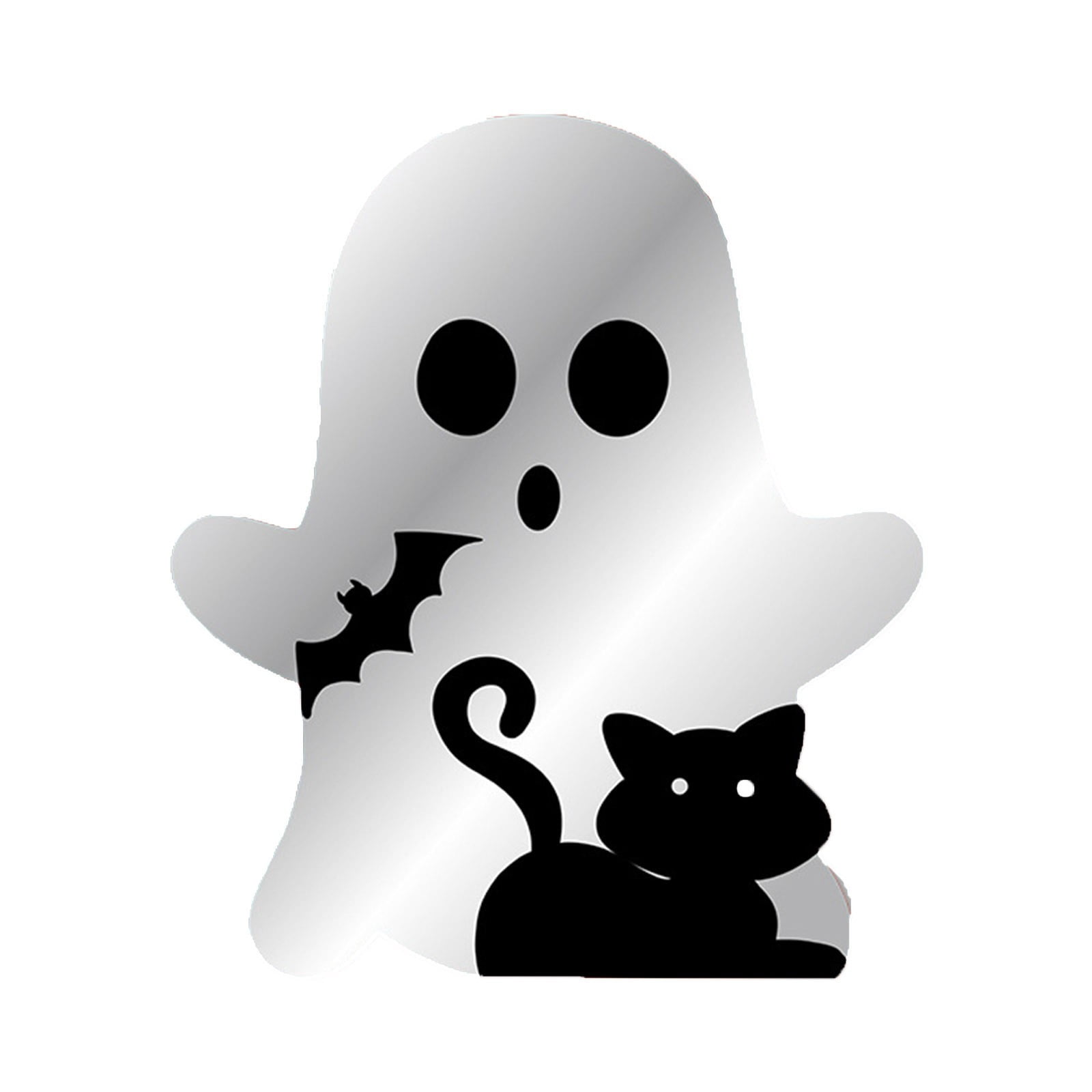 SUSHANG Halloween Cute Ghost Stickers Pack for Multi-scene Wall Decor ...