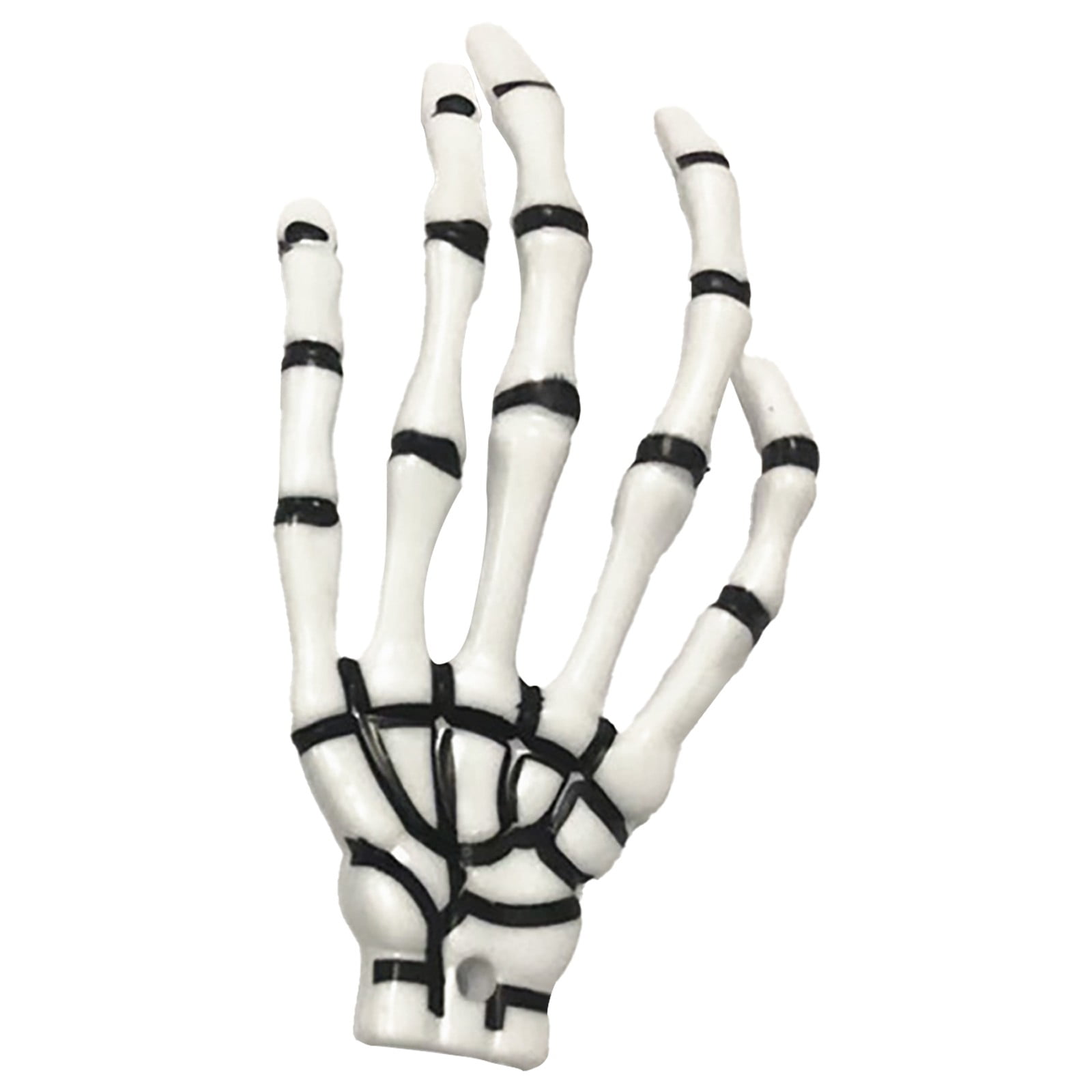 SUSHANG Halloween Luminous Ghost Fingers Skeleton Hand Bone Hand ...