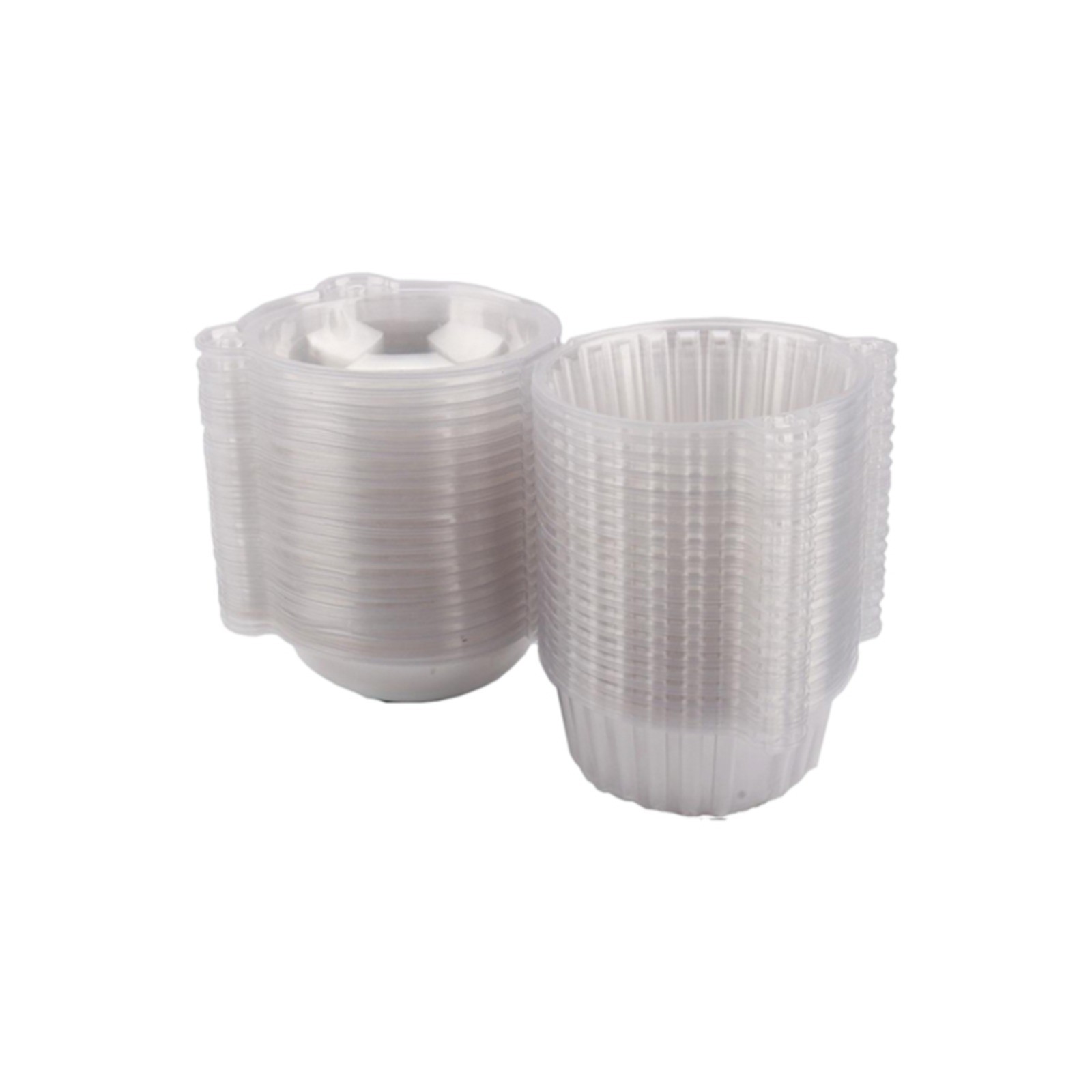 SUSHANG Individual Single Cupcake Containers,Individual Cupcake ...