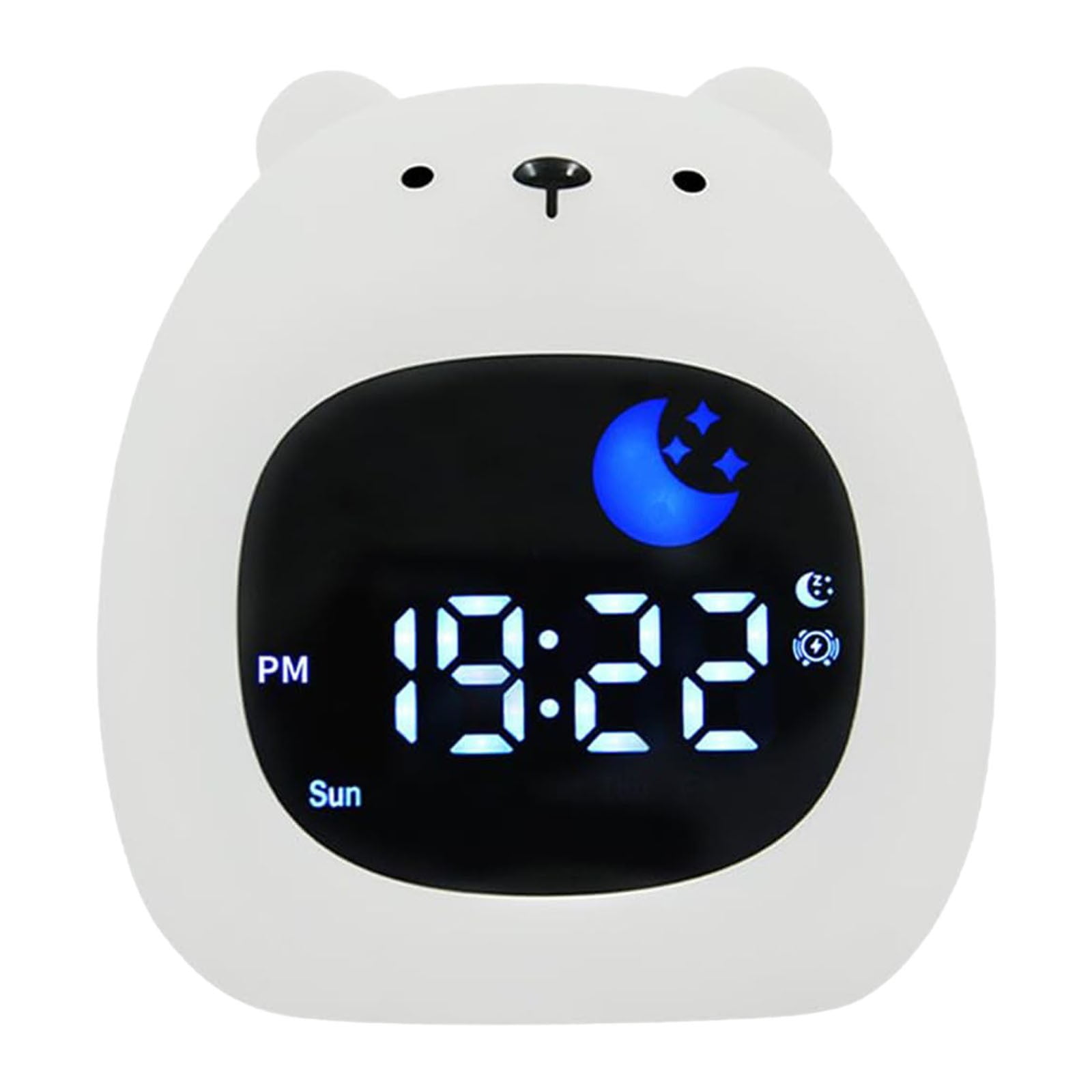 SUSHANG Kids Alarm Clocks for Bedroom, Cute Digital Clock with Night ...