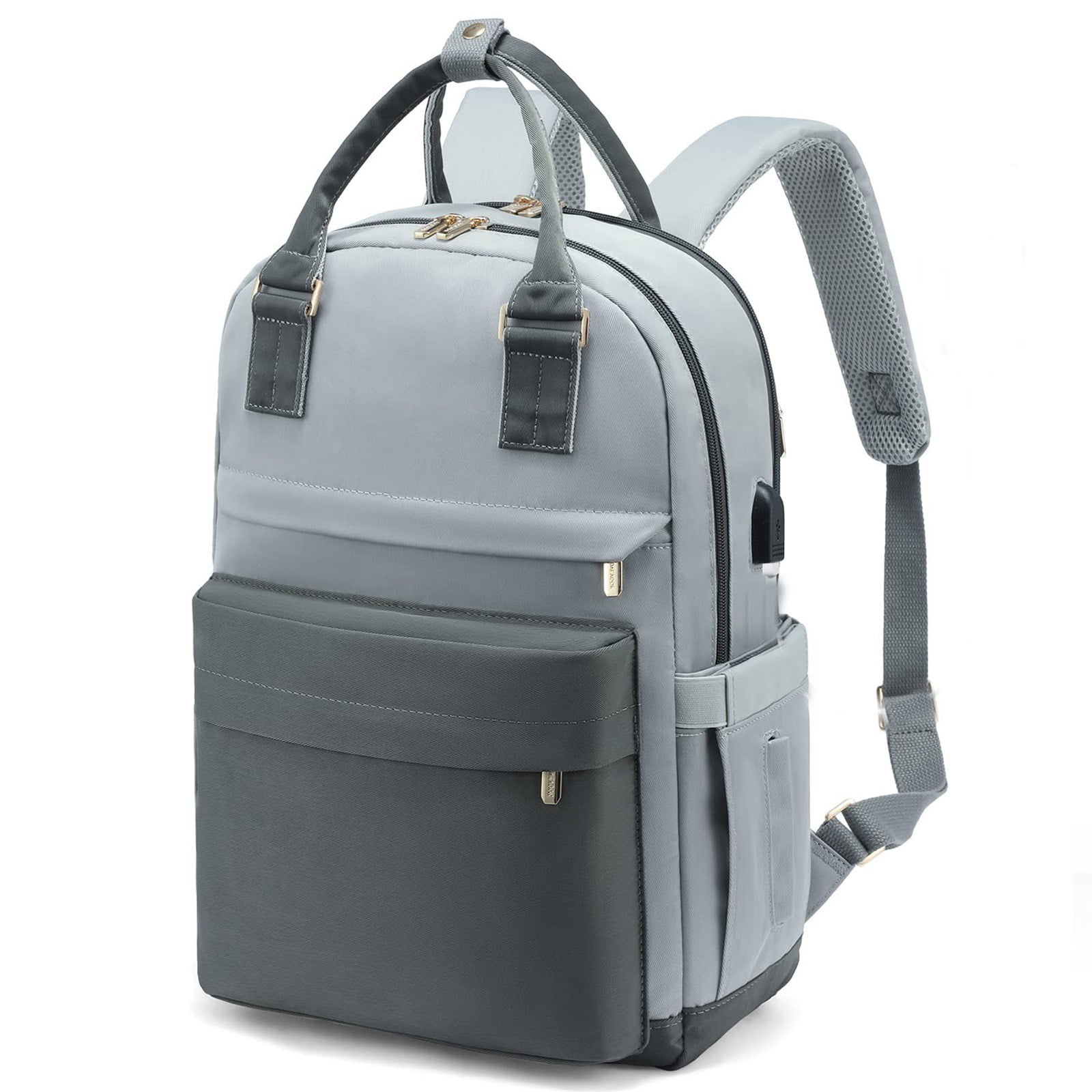 SUSHANG Laptop Backpack for Women Vintage Teacher Backpack Purses ...