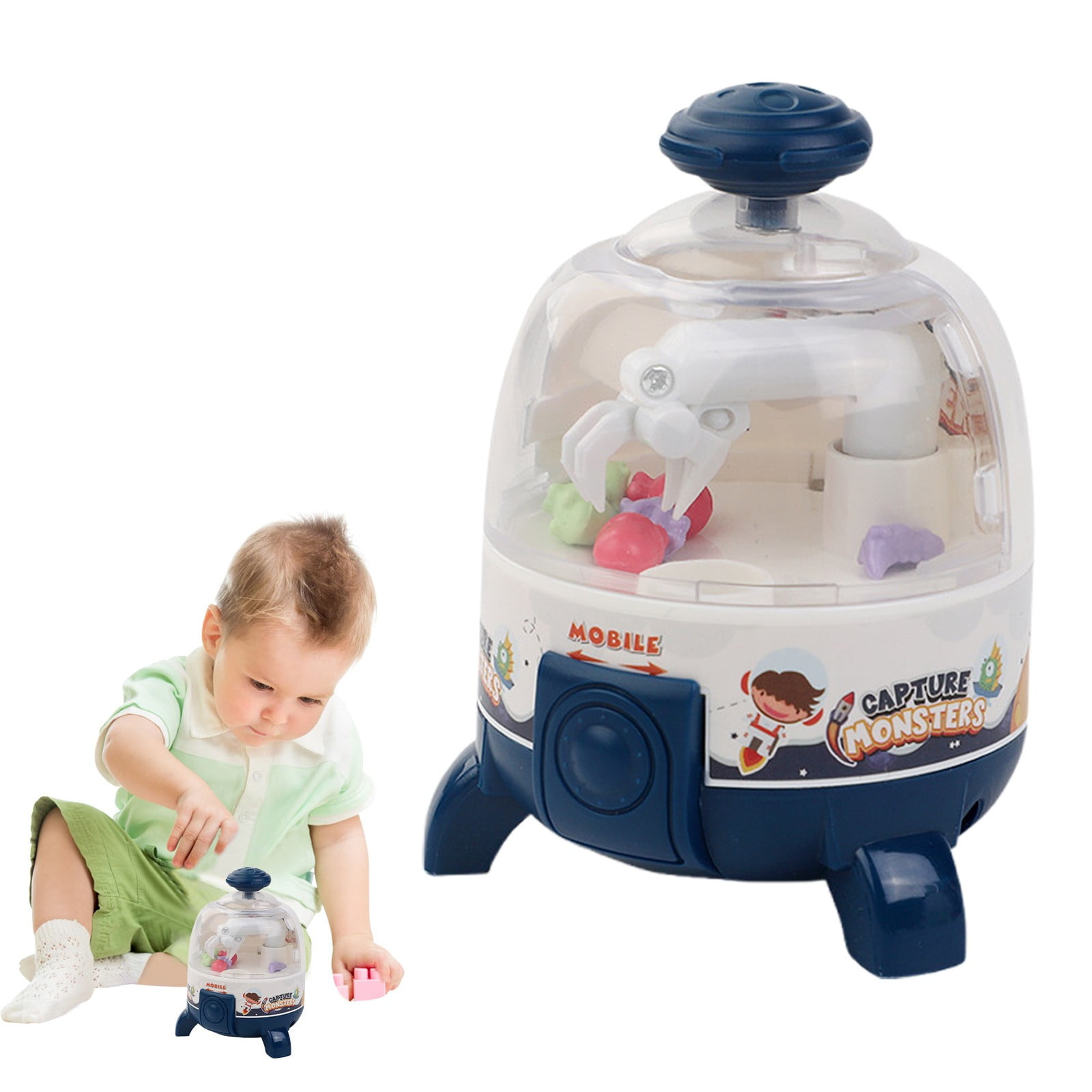 SUSHANG Mini Toy Vending Machine for Kids with 24 Prizes Dinosaur ...