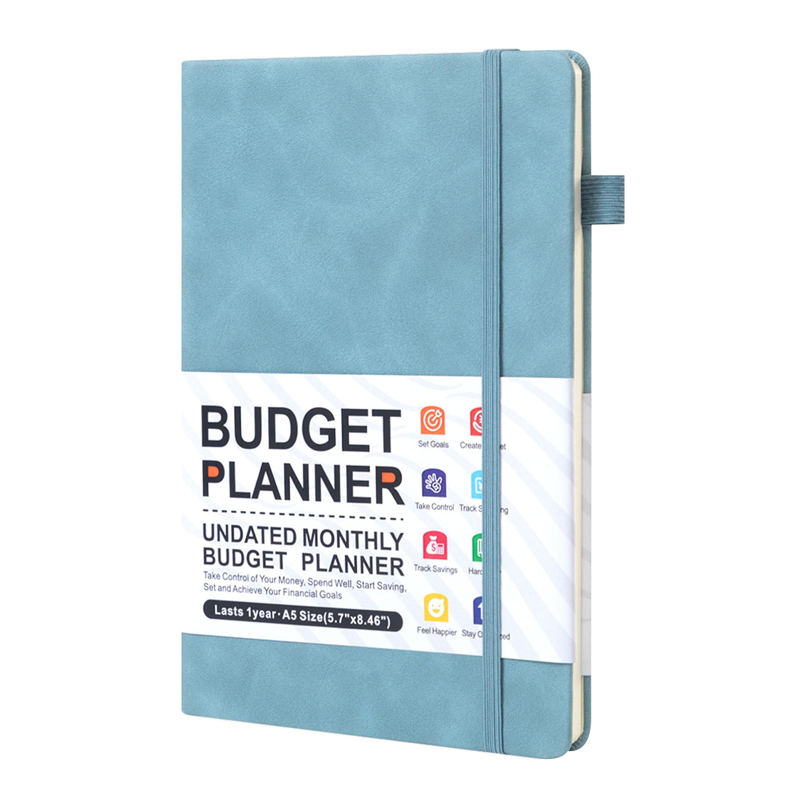 SUSHANG Monthly Budget Planner Book (Undated) Bill Notebook Bill ...