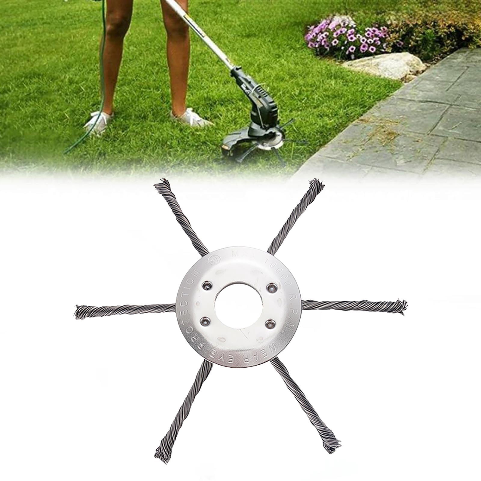 SUSHANG New 6 Inch String Trimmer Replacement Head, Removable 6 Heads ...