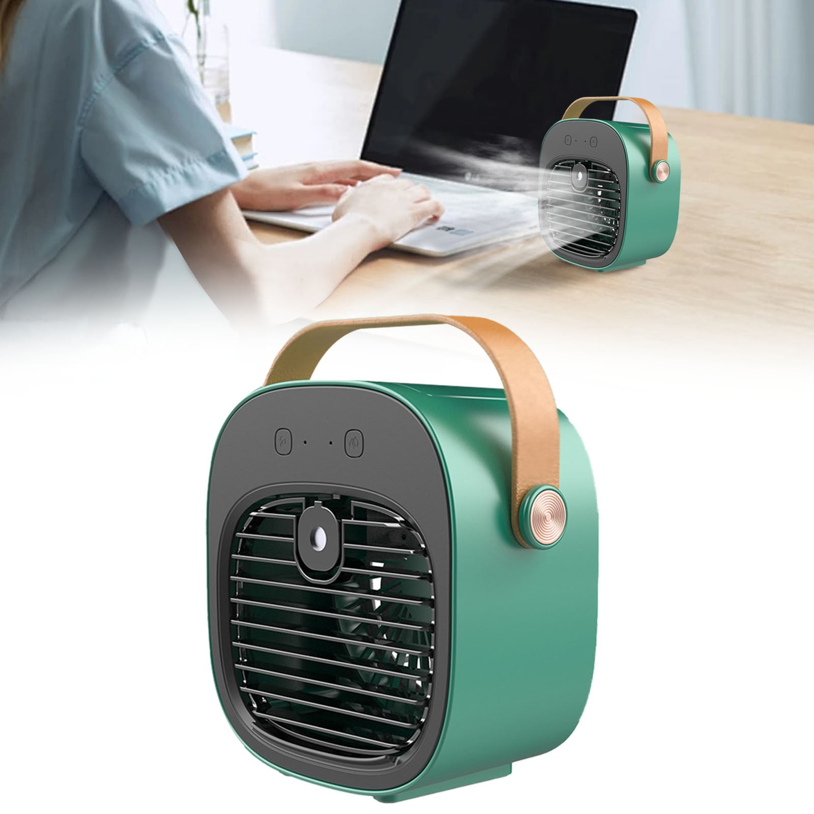 SUSHANG Portable Air Cooler & Humidifier - Mutifunctional Wireless 3 ...