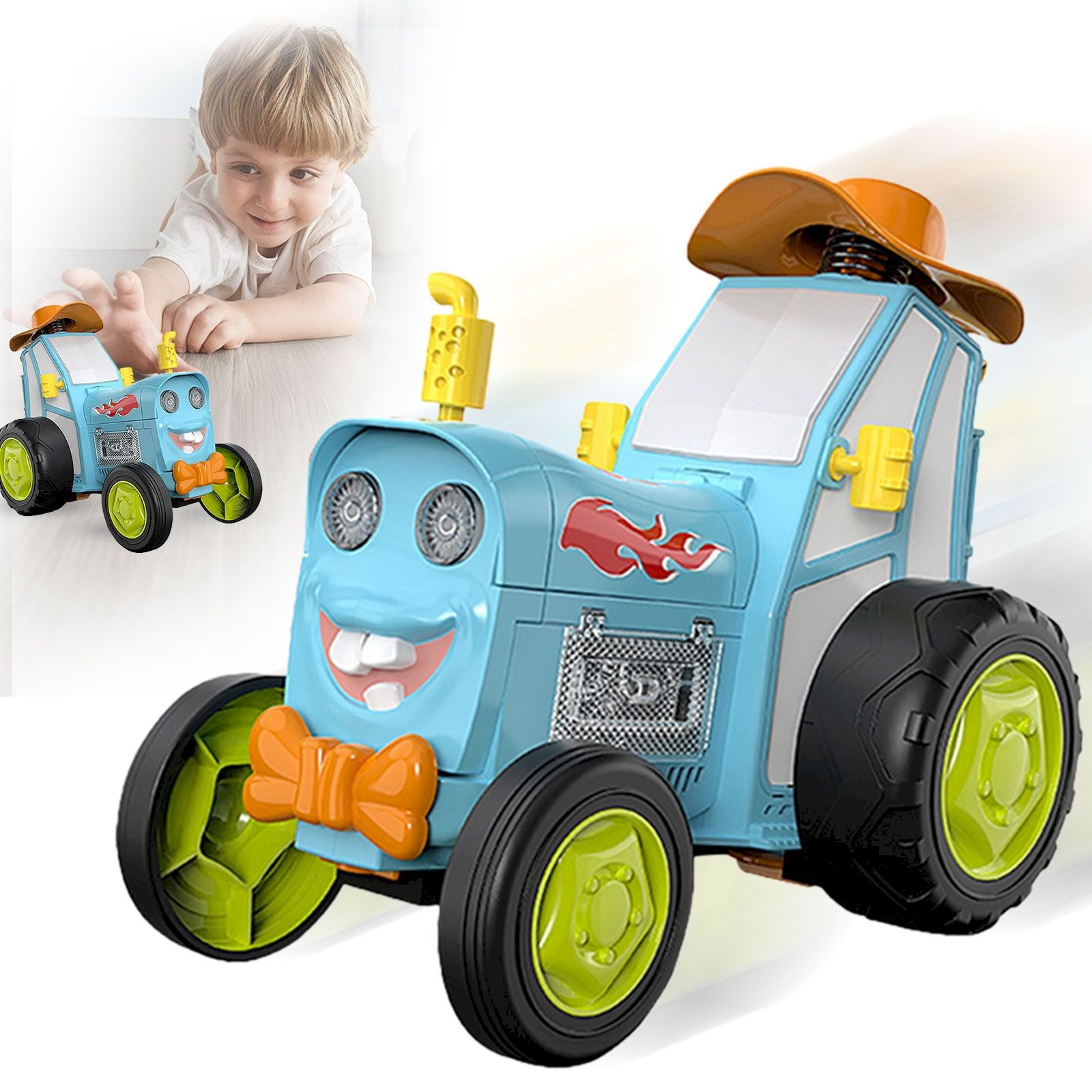 SUSHANG Remote Control Car, Rc Stunt Car with Shooting & Loading, Jump ...