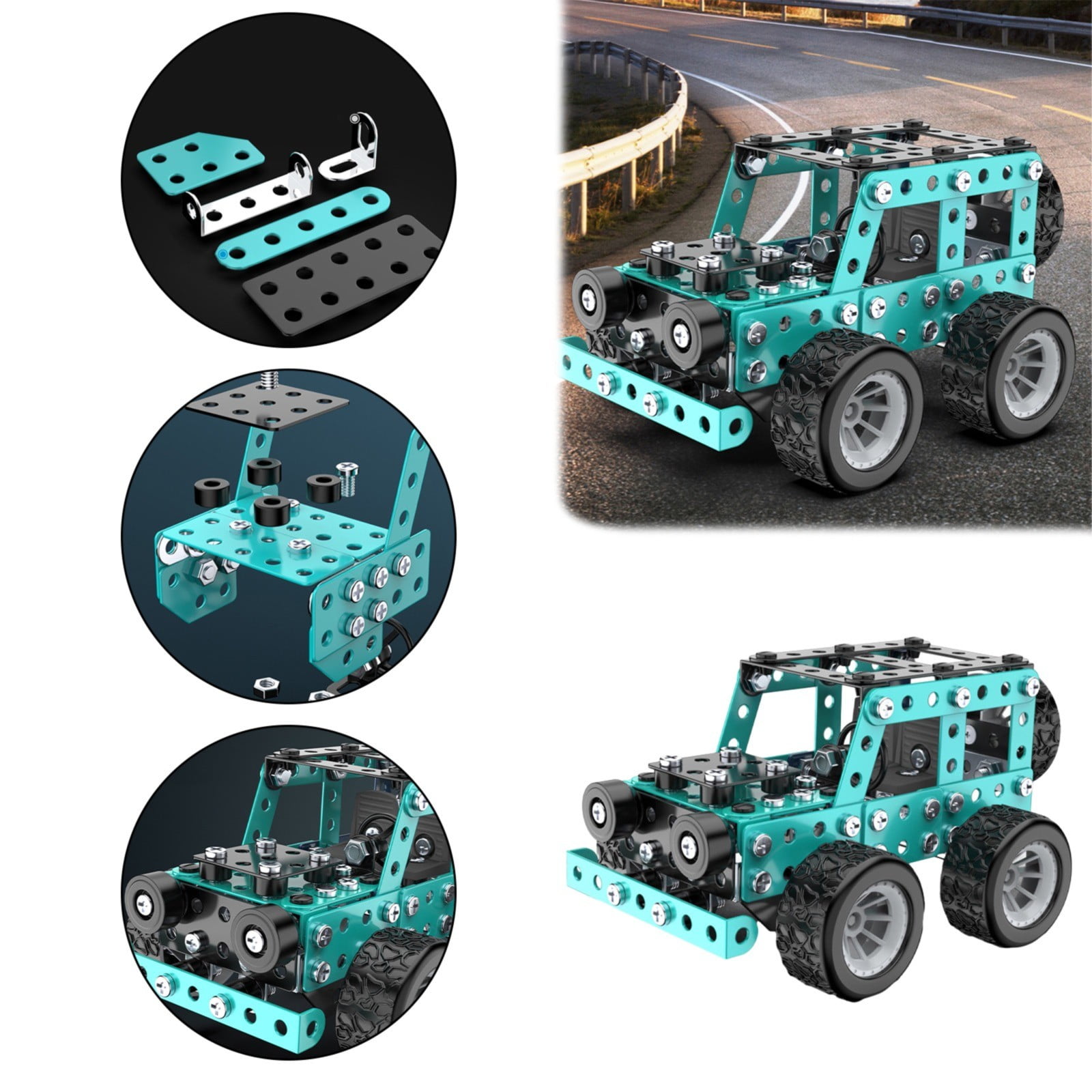 SUSHANG STEM / Building Toy for Ages 5- 12 Years Old Kid, Erector Sets ...