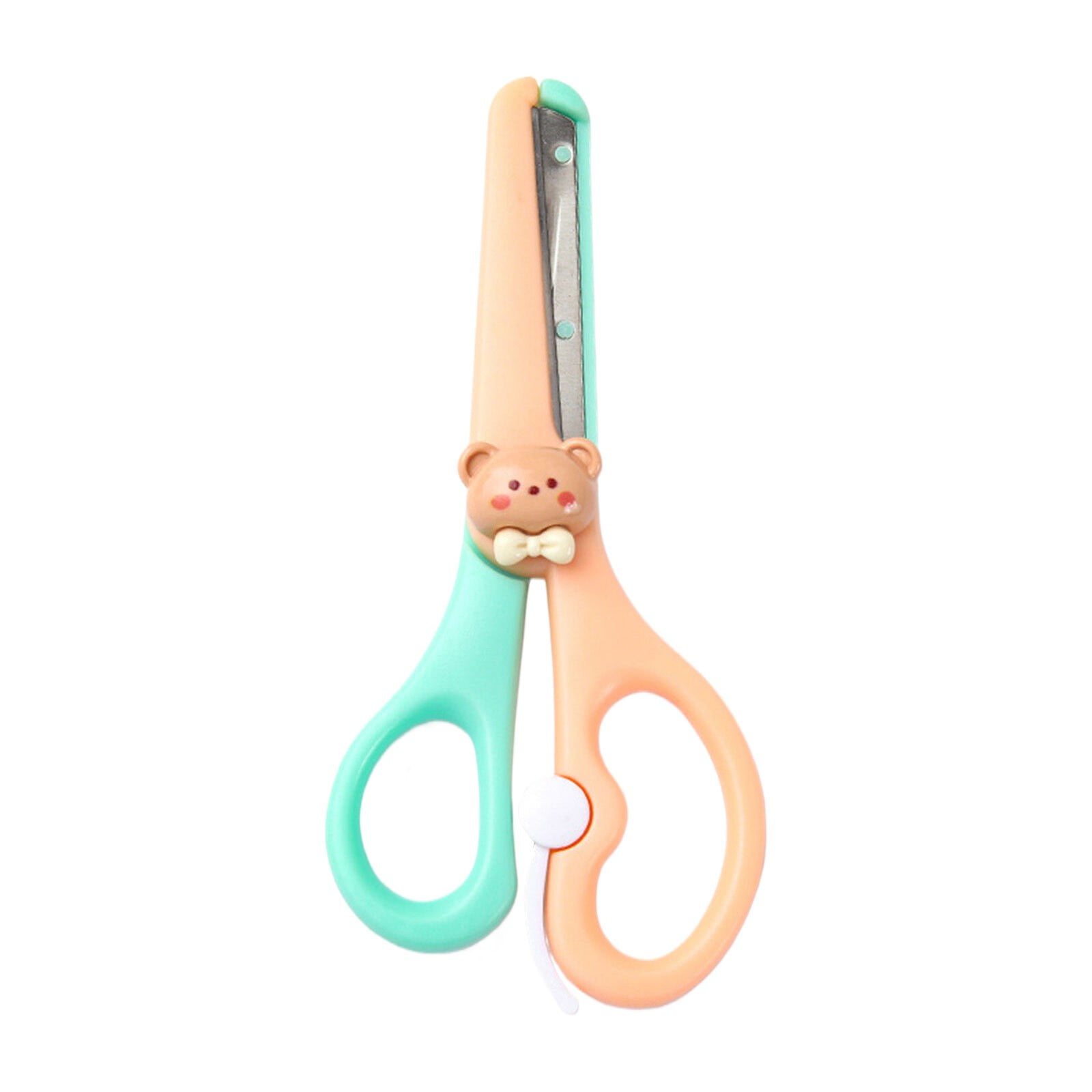 SUSHANG Safety Scissors Left Handed Scissor with Cap Blunt Tip Use ...