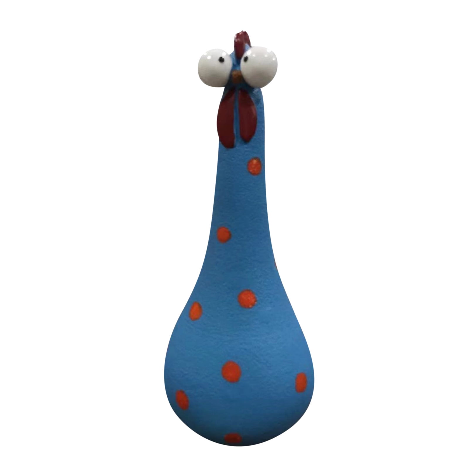 SUSHANG Silly Chicken Decor, Resin Silly Chicken Ornaments Outdoor ...