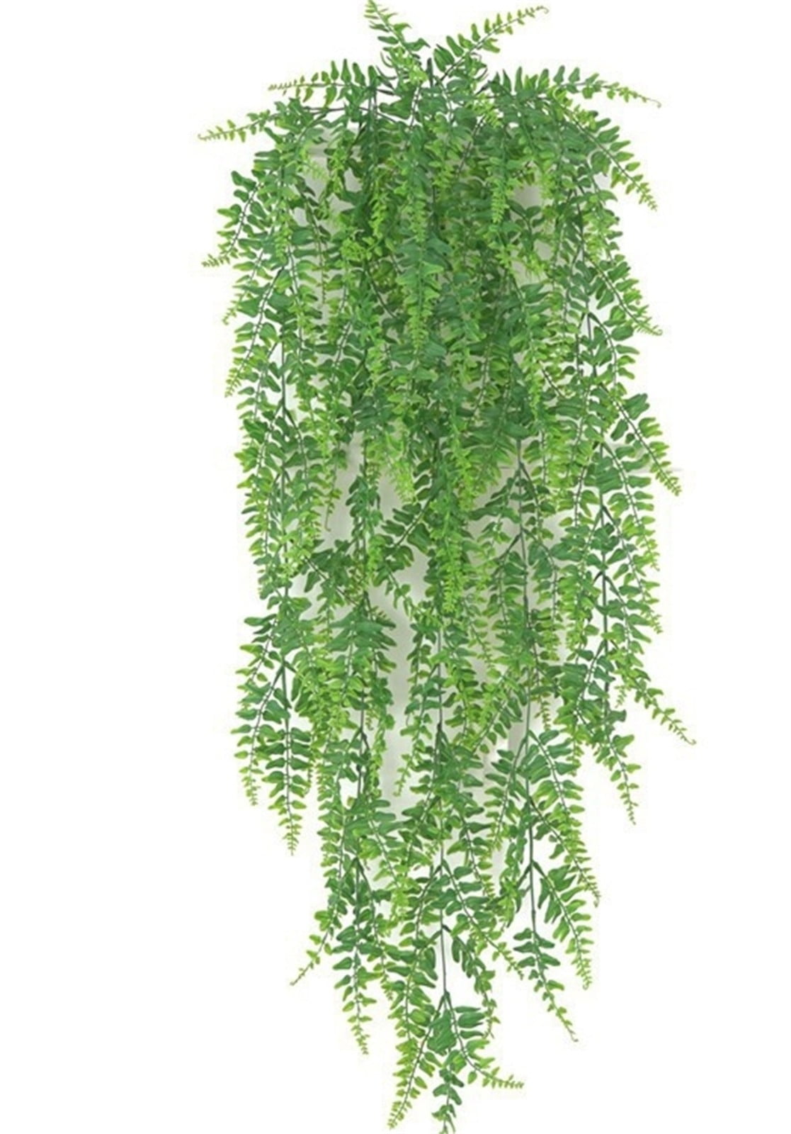 SUSHANG Simulated Plastic Grass 48Inch/120Cm Artificial Greenery Fern ...