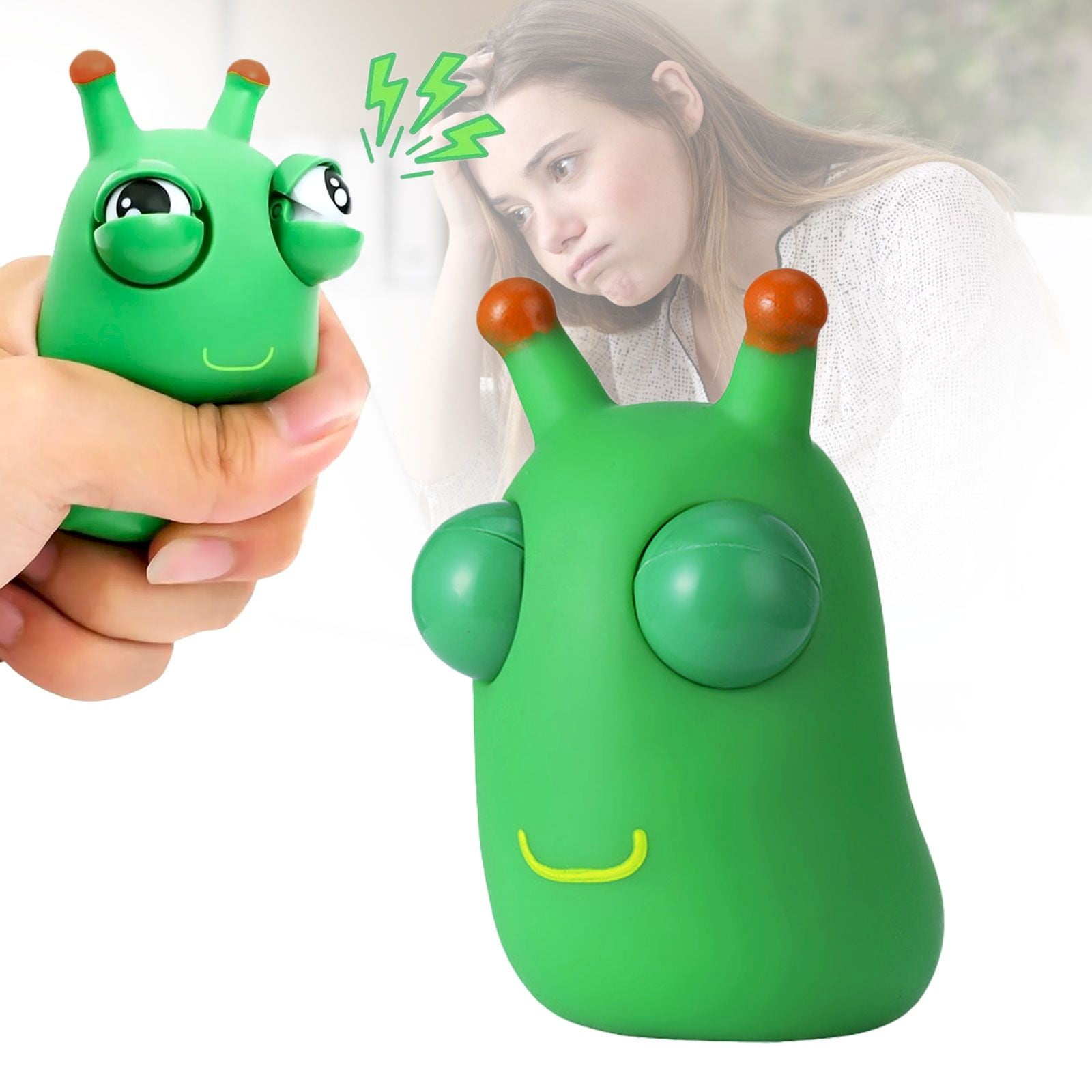 SUSHANG Stress Relief Snapper Fidget Toys With Clips And Stress ...