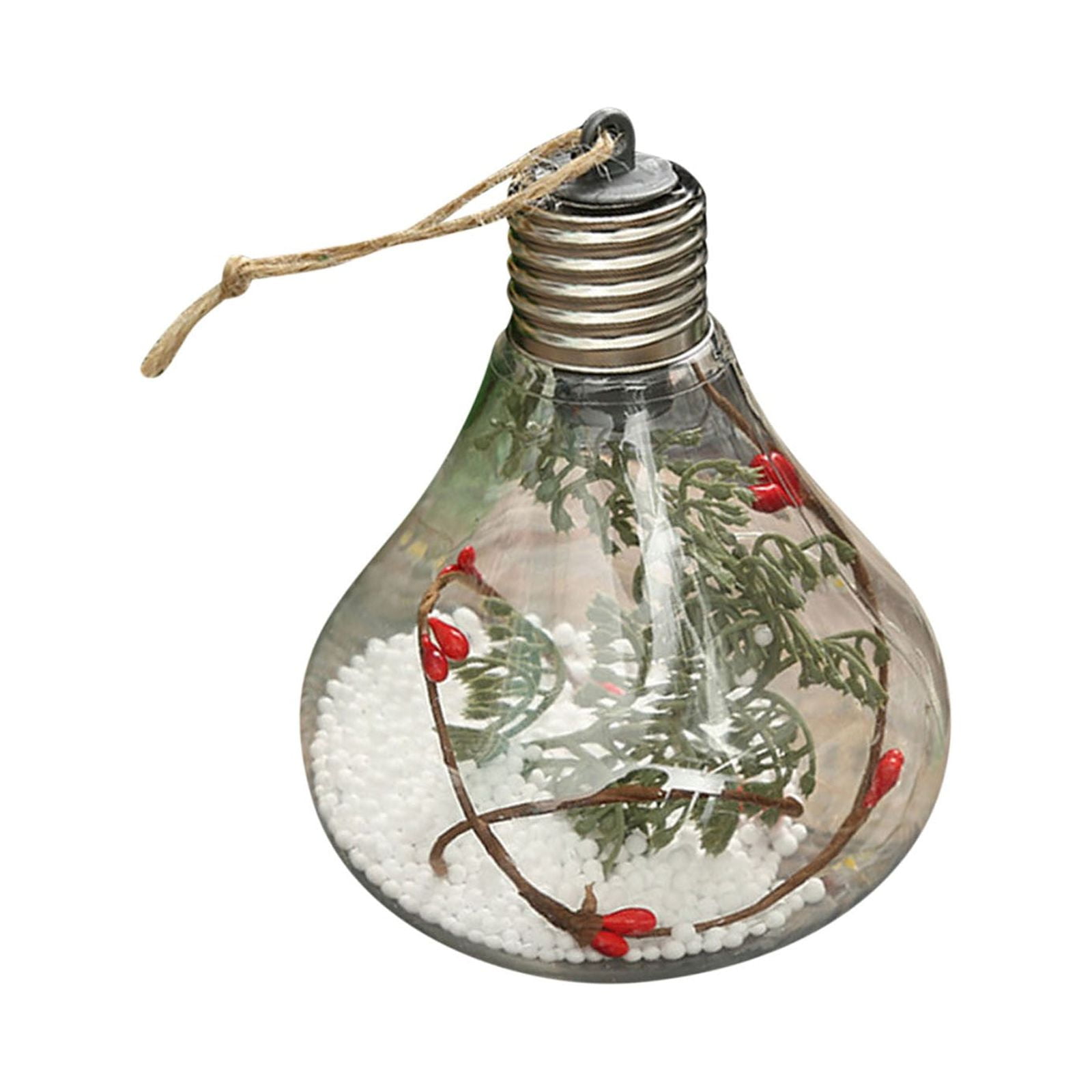 SUSHANG Transparent LED Flat Bulb Christmas Theme Lamp DIY Bottle ...