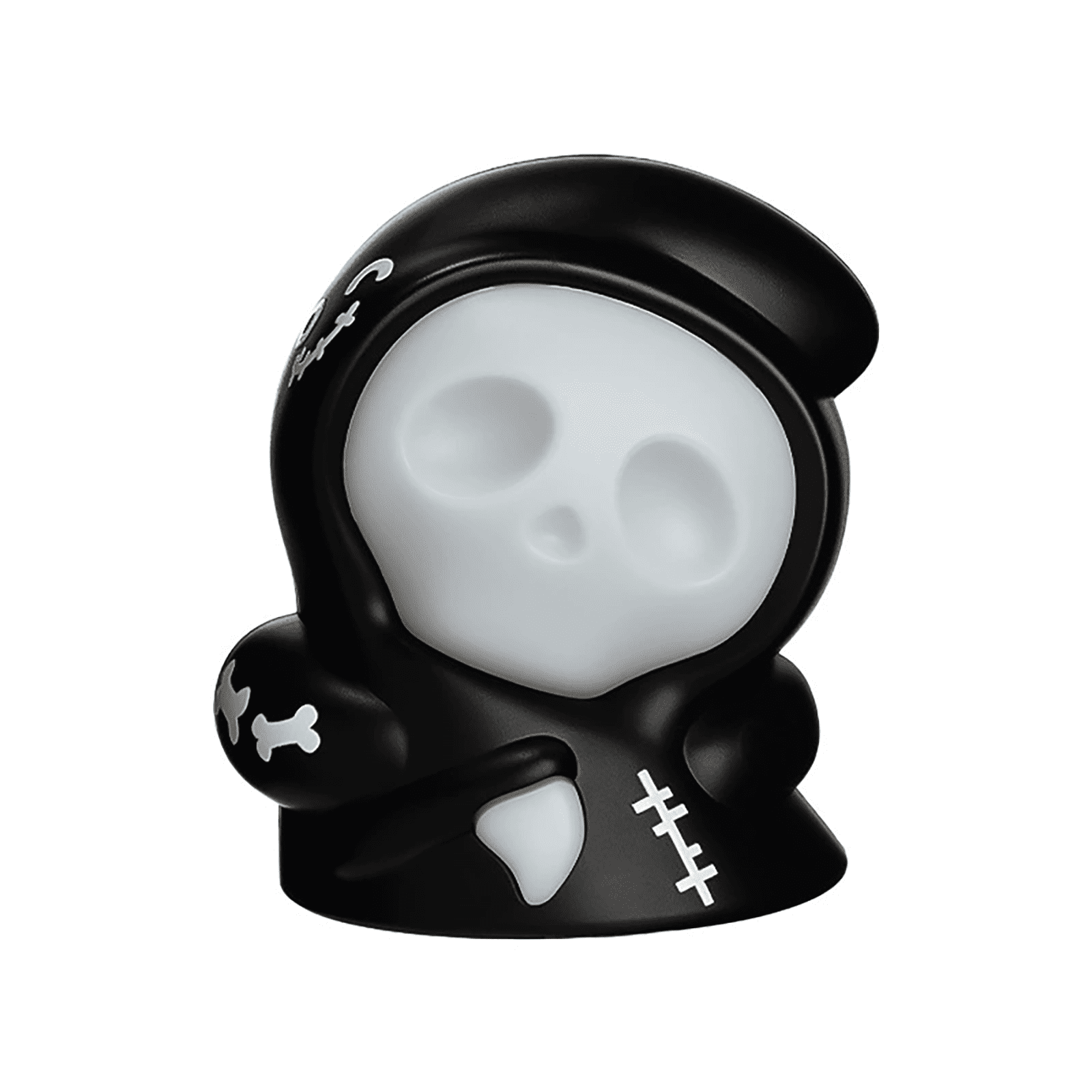 SUSHANG USB Rechargeable Grim Reaper Night Light - 3 Color Changing LED ...