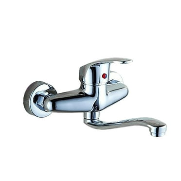 WMF-8238ZMLP-CP - Hybrid Metal Deck Kitchen Sink Faucet with 360 Degree ...