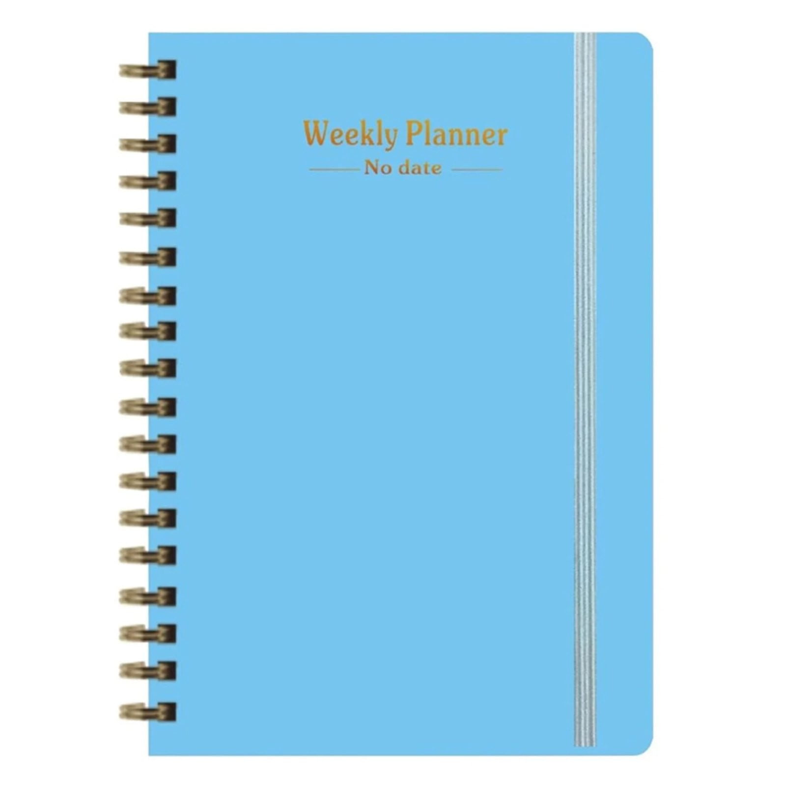 SUSHANG Weekly Planner No Date, A5 Weekly Goals Schedule Planner with ...