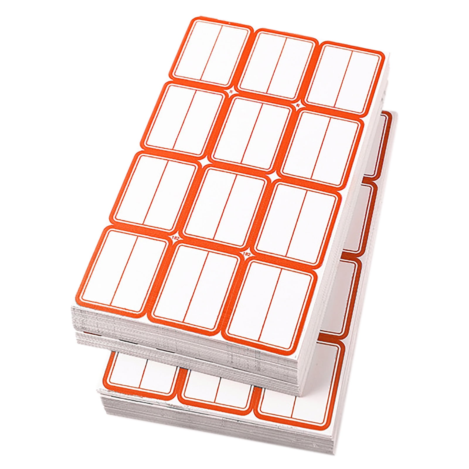 SUSHANG White Note Labels Self Adhesive Label Blank Name Number Tags ...