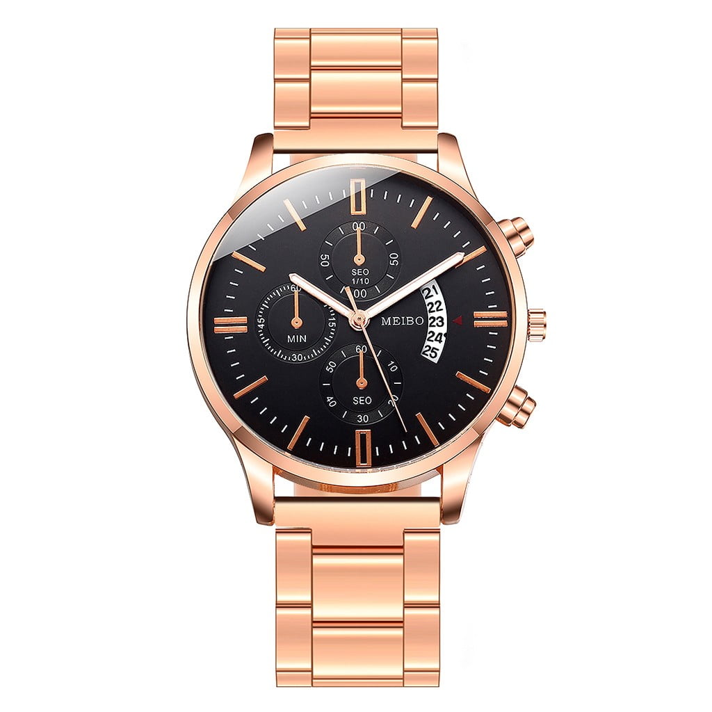 SUSHNAG Stainless Steel Quartz Watch Sleek Quartz Men'S Meibo Steel ...