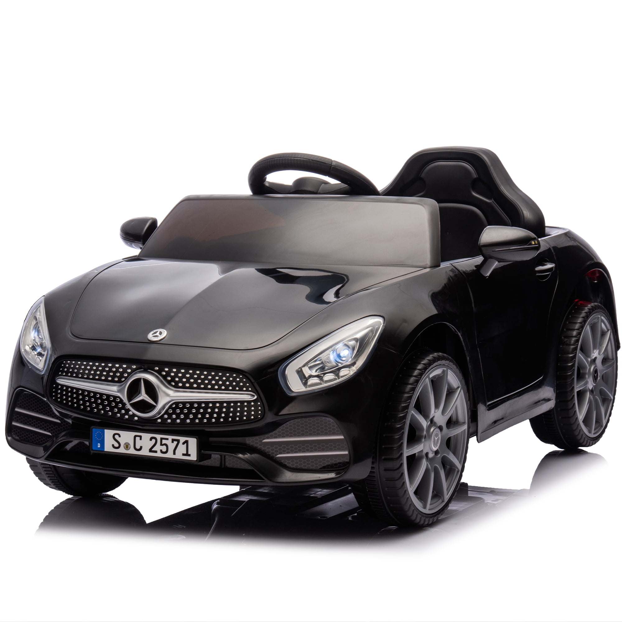 SUSIELADY 12V Kids Ride on Car, Licensed Mercedes-Benz CLS 350, with ...