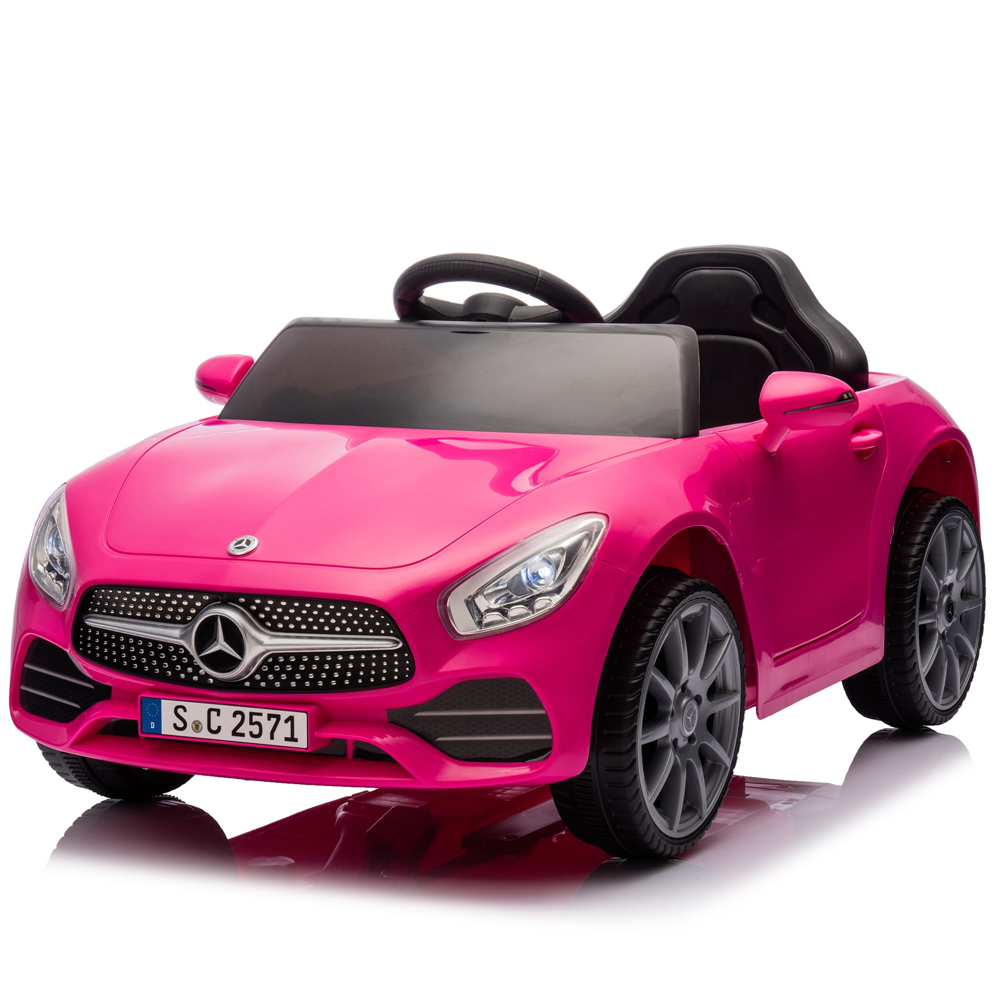 SUSIELADY 12V Kids Ride on Car, Licensed Mercedes-Benz CLS 350, with ...
