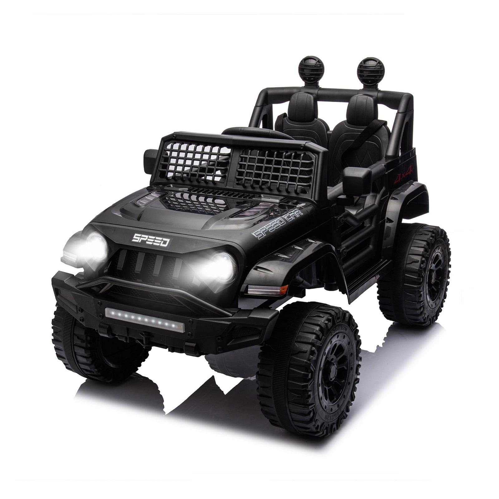 SUSIELADY 12V Kids Ride on Truck, Ride on Car with Remote Control, 3 ...