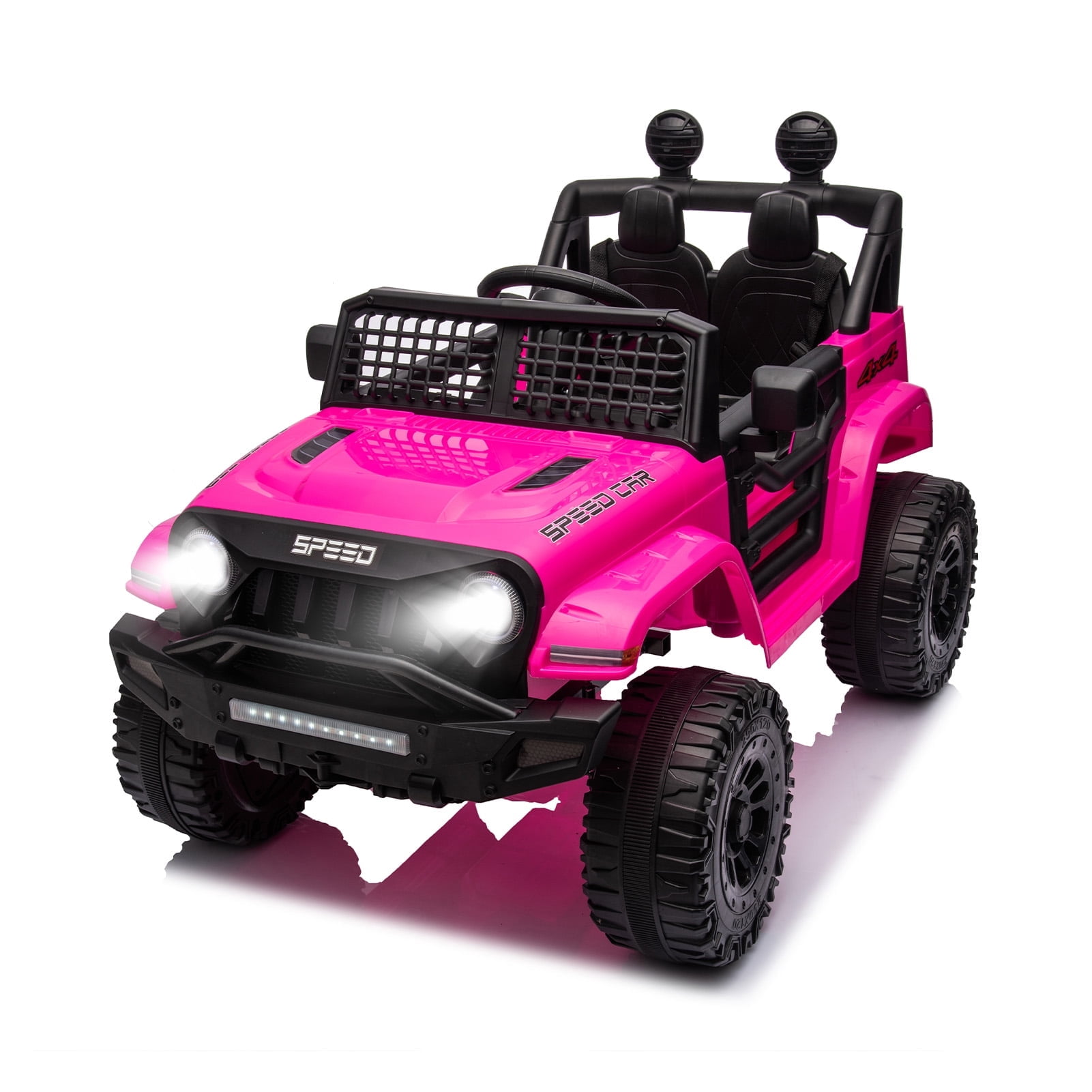 SUSIELADY 12V Kids Ride on Truck, Ride on Car with Remote Control, 3 ...