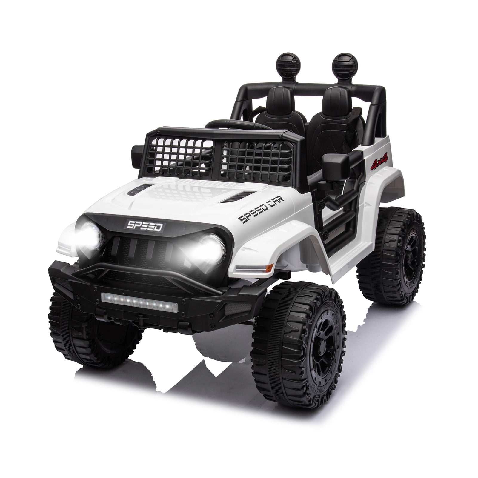 SUSIELADY 12V Kids Ride on Truck, Ride on Car with Remote Control, 3 ...
