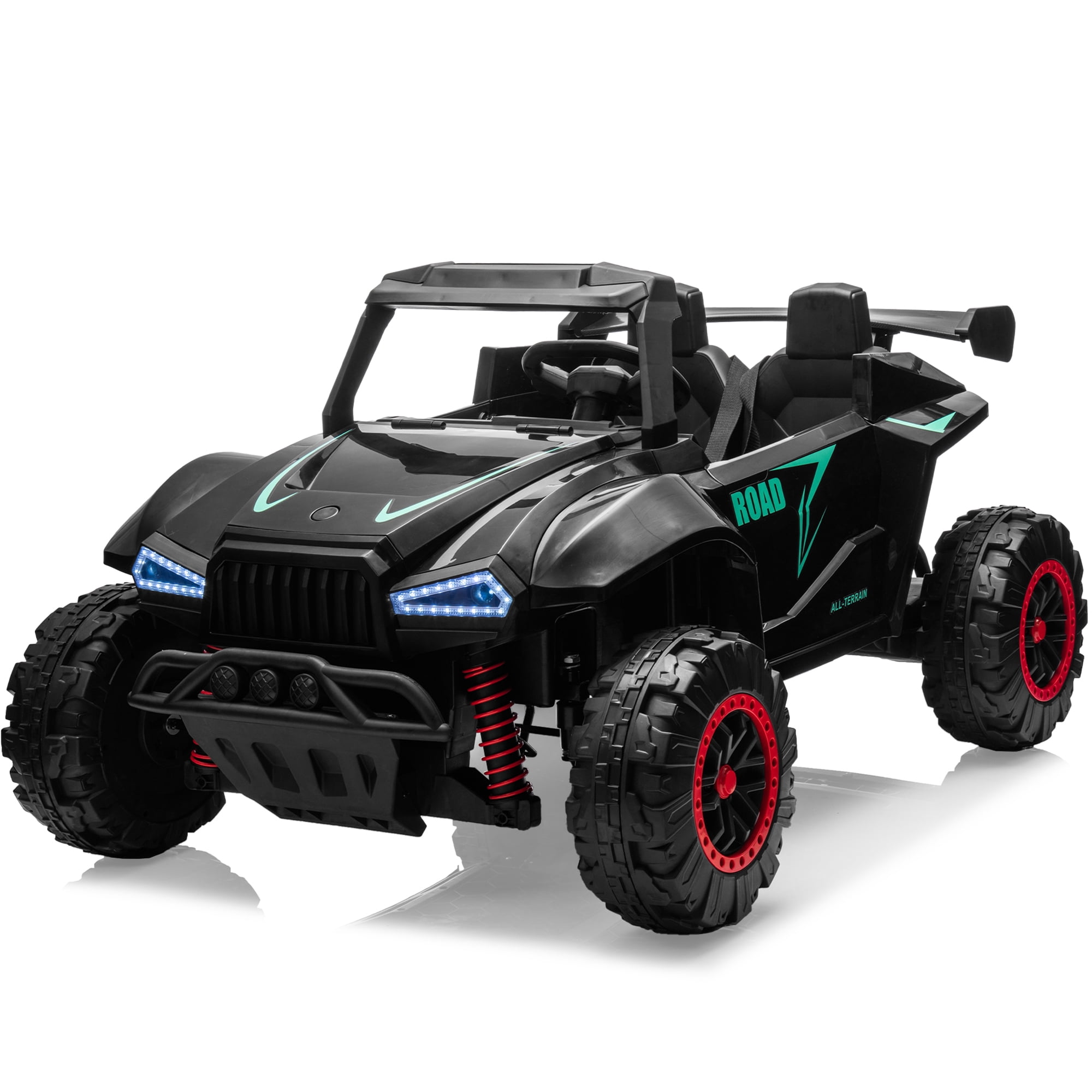SUSIELADY 24V Kids Electric Ride On Car, Ride On Toy UTV, LED Lights ...