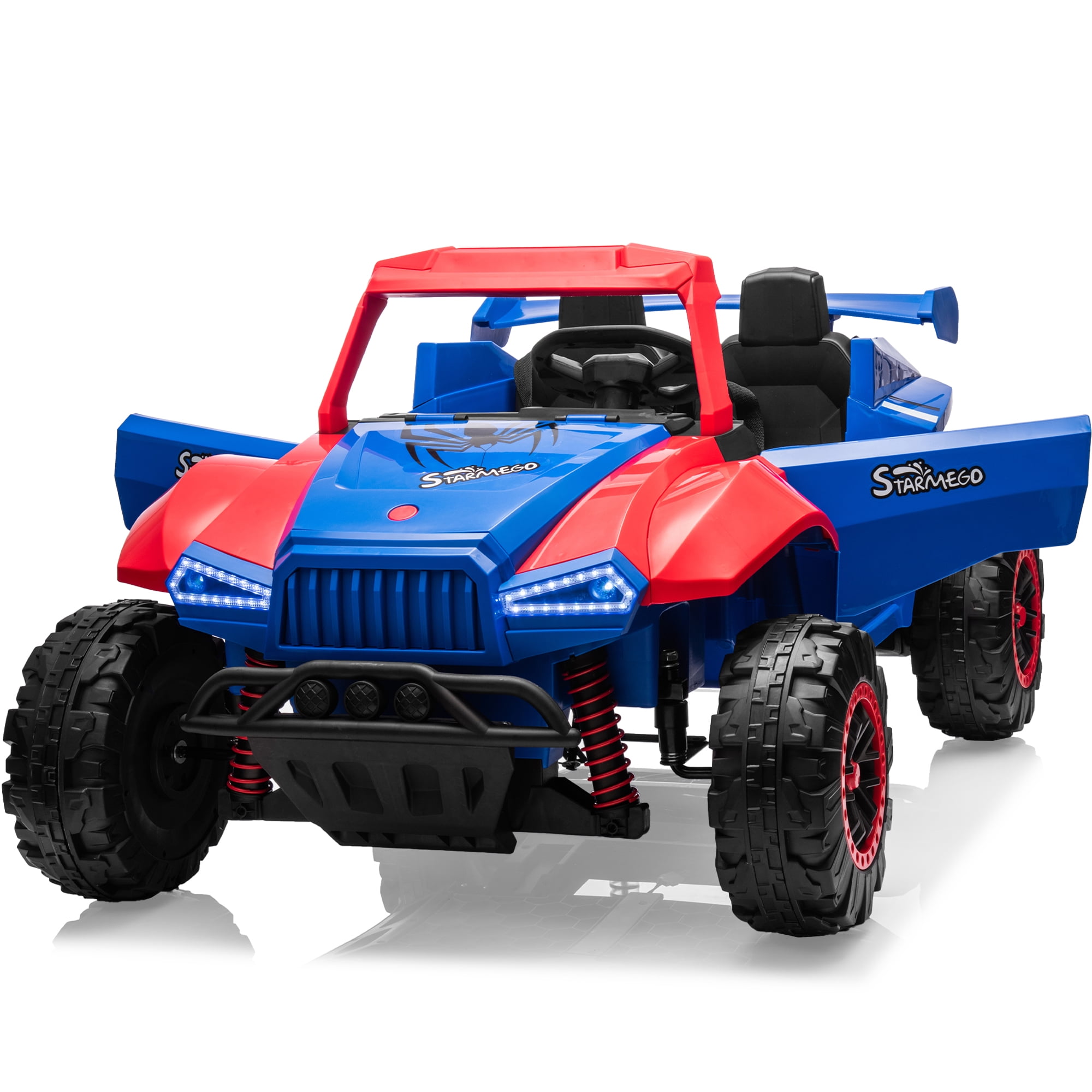 SUSIELADY 24V Kids Electric Ride On Car, Ride On Toy UTV, LED Lights ...