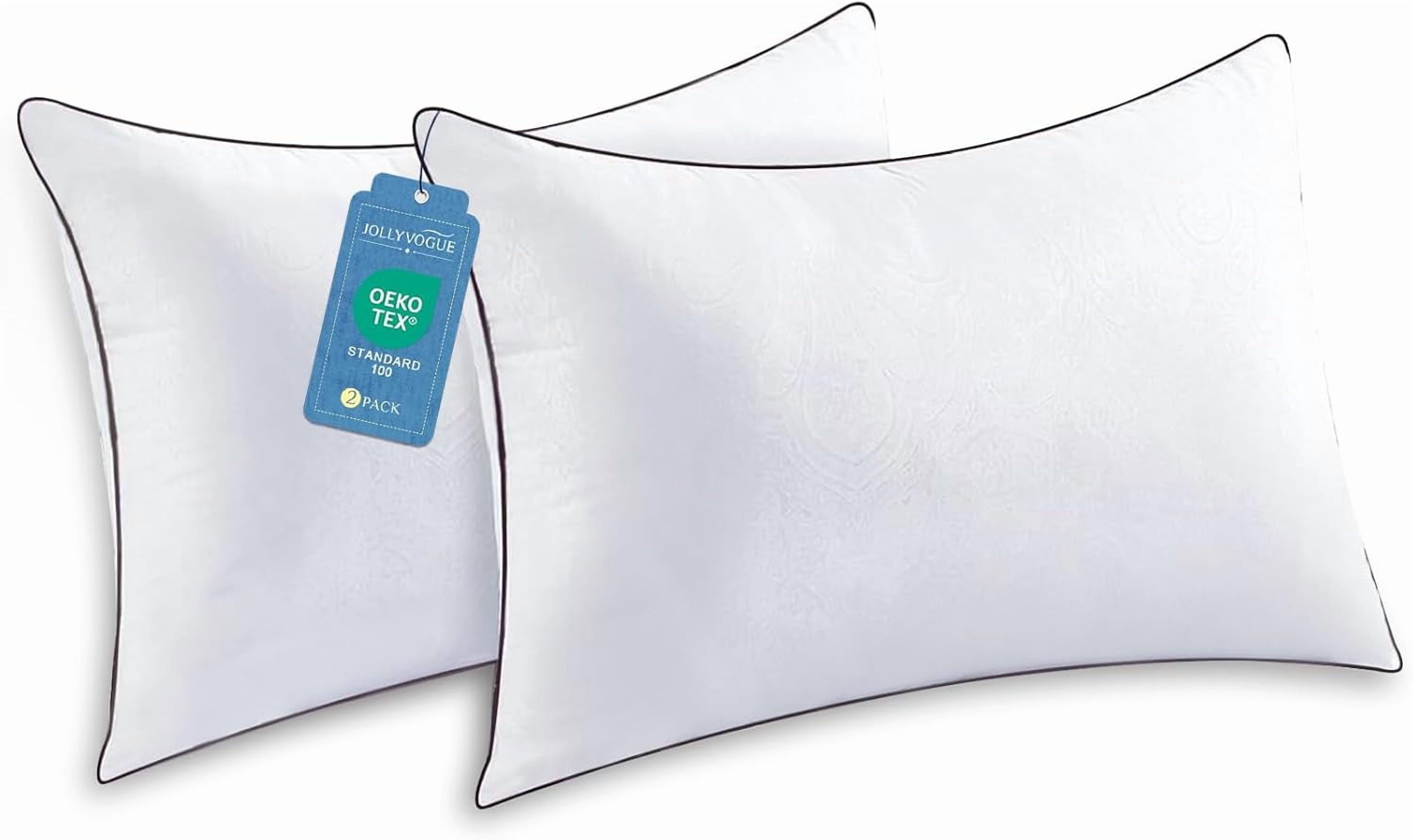SUSIELADY Queen Size Pillows Full Size Set of 2 for Side and Back ...