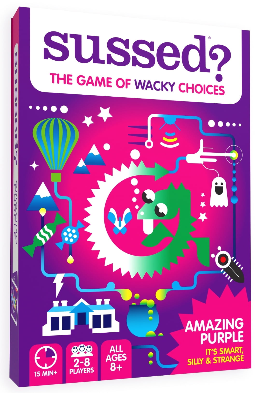 SUSSED The Wacky 'What Would You Do?' Family Card Game - Fun Stocking ...