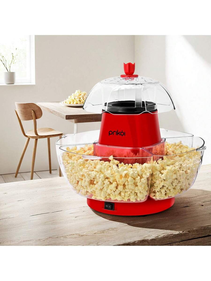 SUSTEAS Electric Hot Air Popcorn Popper Machine - Healthy Oil-Free ...