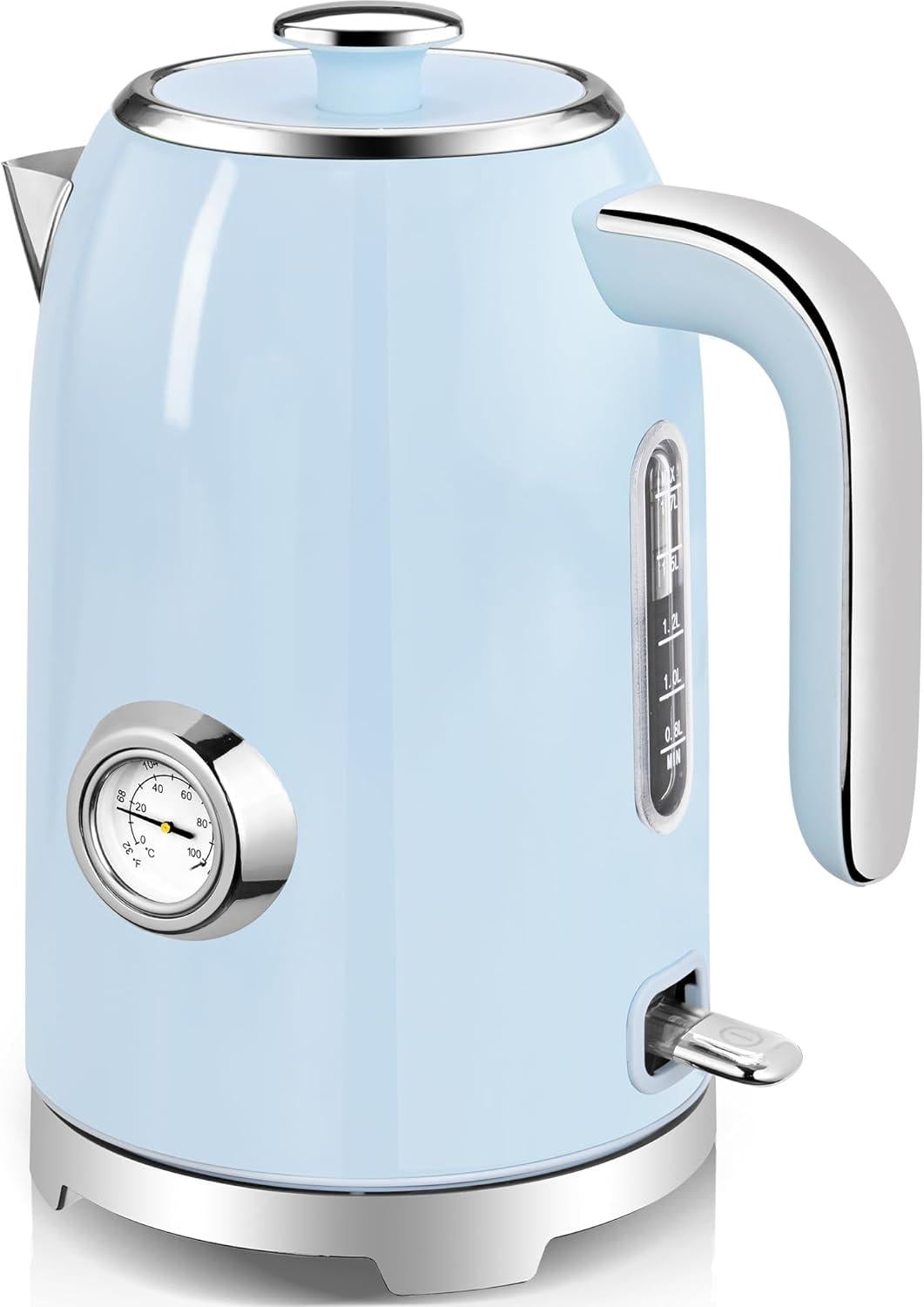 SUSTEAS Electric Kettle - 57oz Hot Tea Kettle Water Boiler with ...