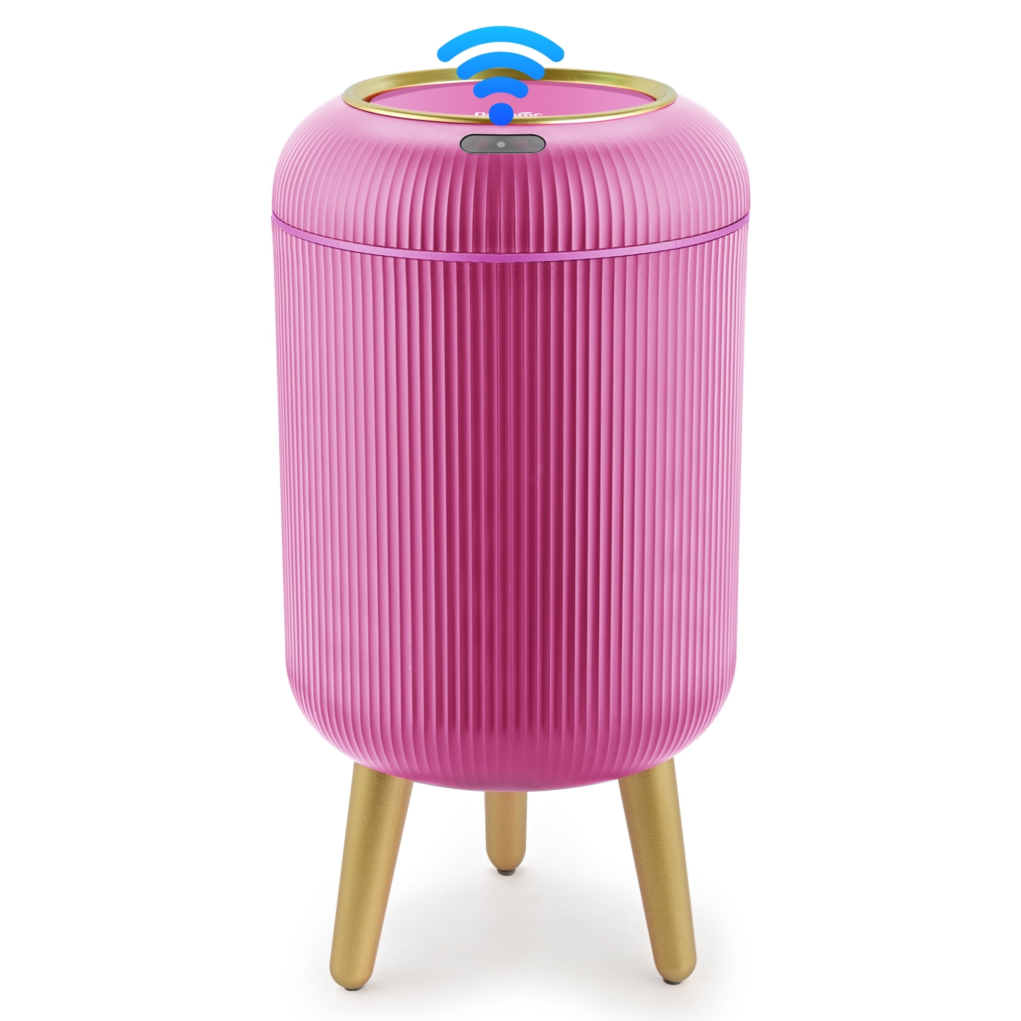SUSTEAS Motion Sensor Trash Can: Touchless, Automatic, Waterproof for ...