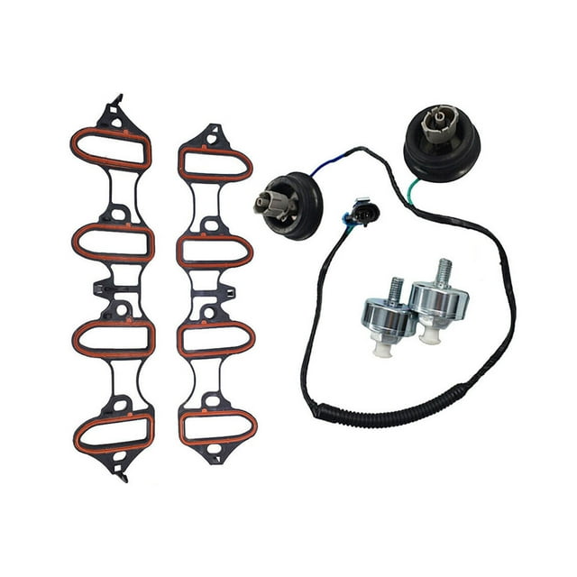 SUSUCAR 5PC Knock Sensor Harness Intake Manifold Gasket Kit Set for ...