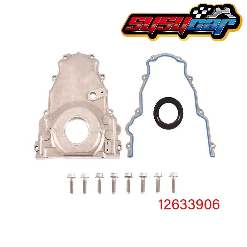 SUSUCAR For Chevy Ls2 Ls3 Non-Vvt Gen Iv Lsx engine Timing Cover Gm ...
