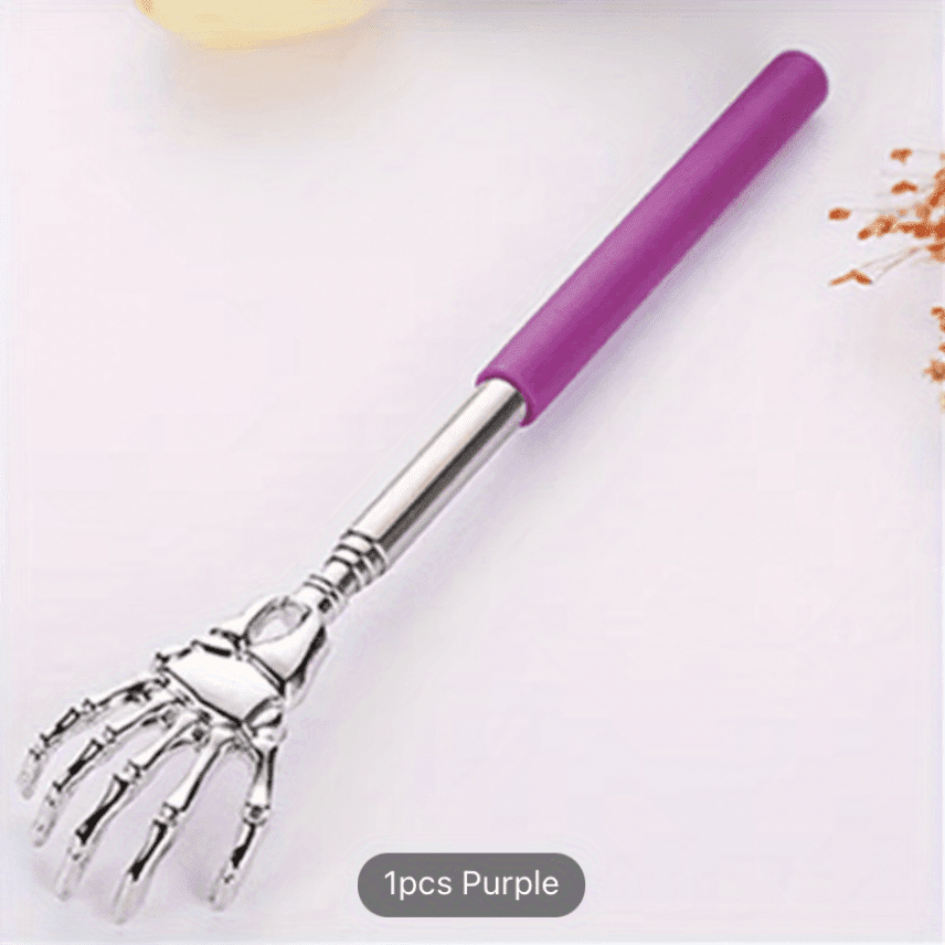 SUSUSU Claw Shape Extendable Back Scratcher - Telescopic Itch Reliever ...