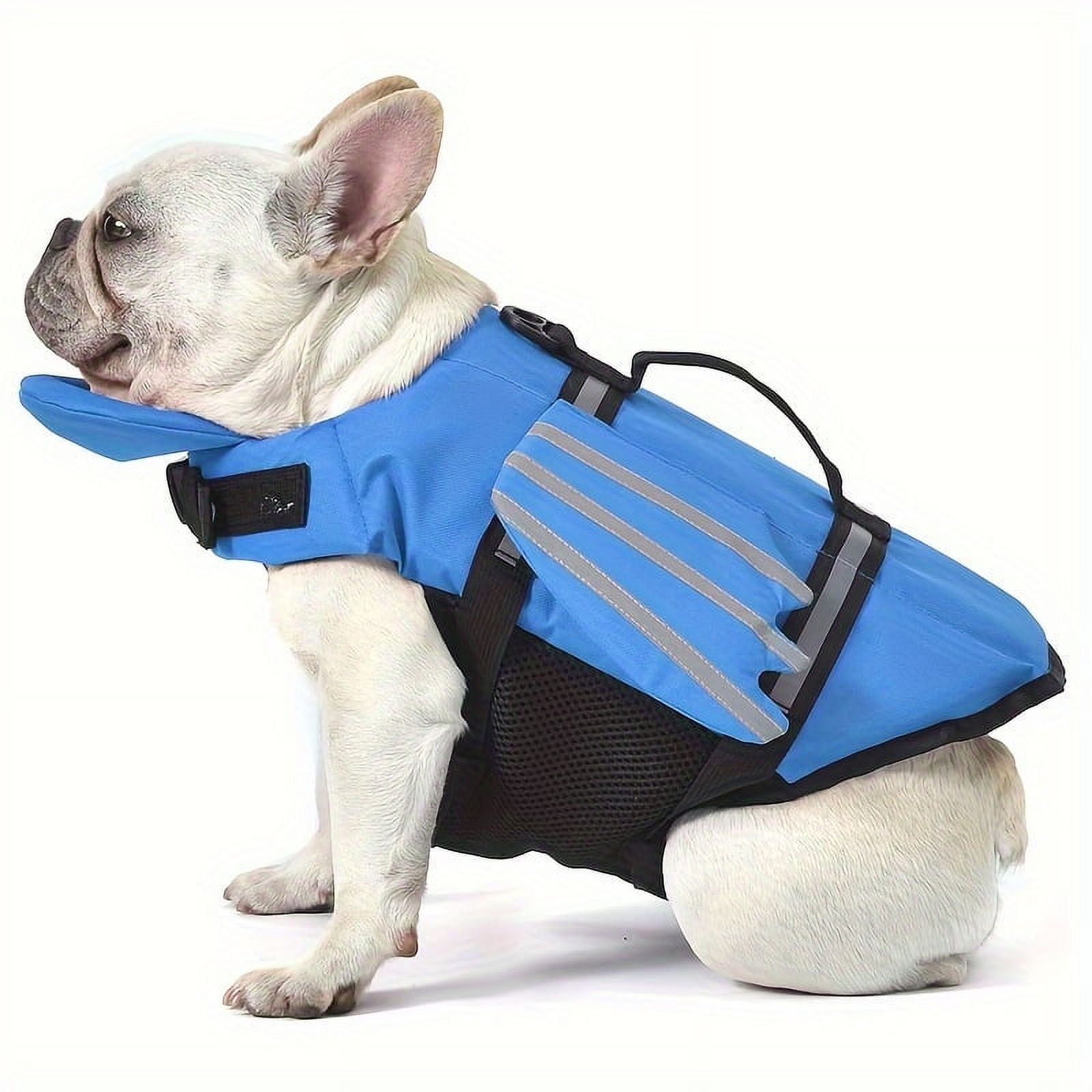 SUSUSU Dog Life Jacket With Chin Float And Rescue Handle High ...