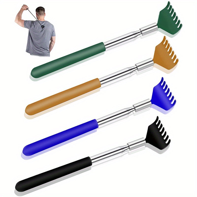 SUSUSU Extendable Back Scratcher For Men And Women Stainless Steel ...