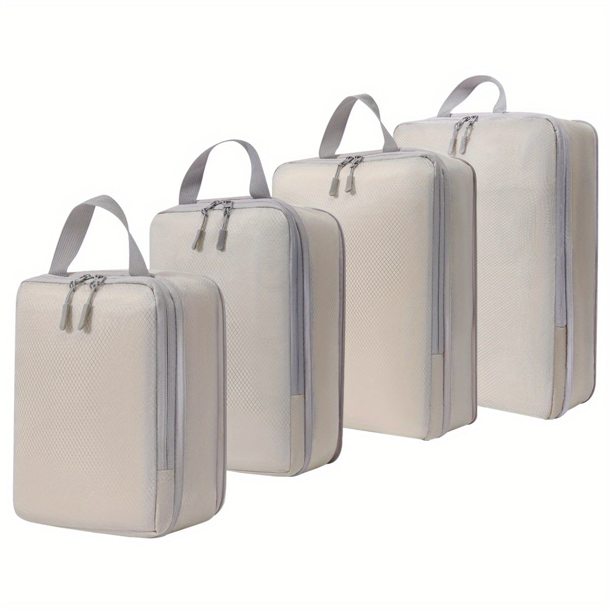SUSUSU Packing Cubes for Travel 4 Pack Expandable Bag Luggage Packing ...