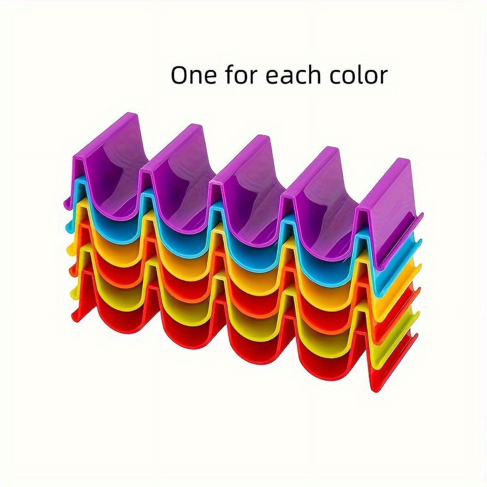 SUSUSU Plastic Taco Holders Set - Uncharged Sturdy & Dishwasher Safe ...