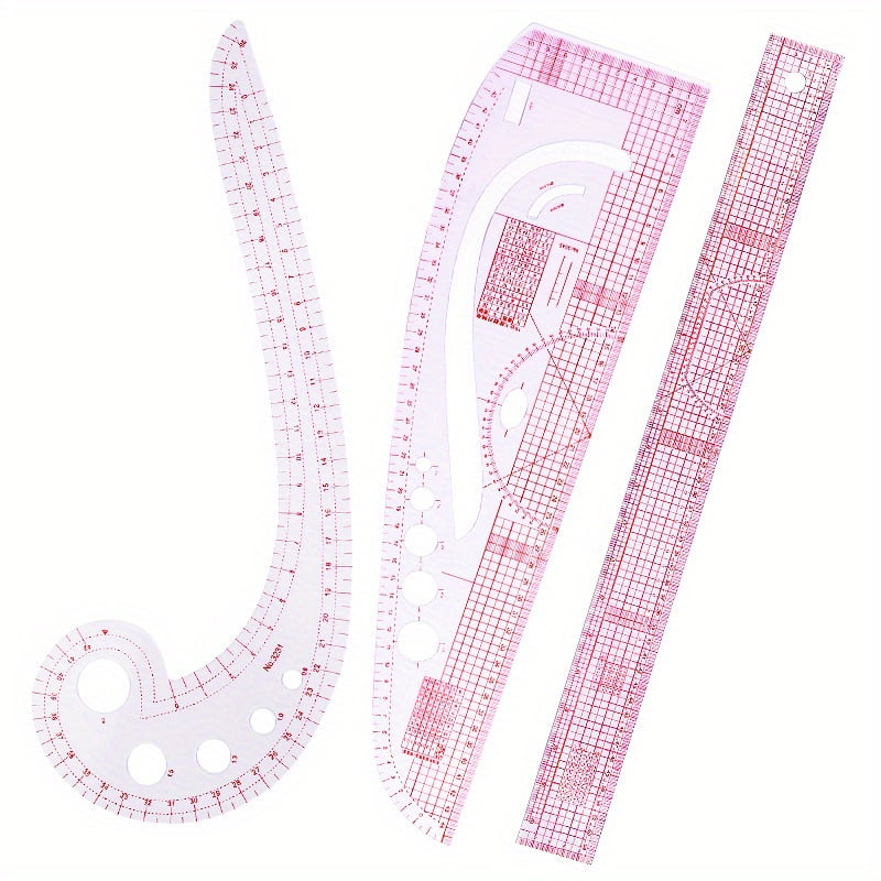 SUSUSU Set Sewing French Curve Ruler Measure Dressmaking Tailor Drawing ...